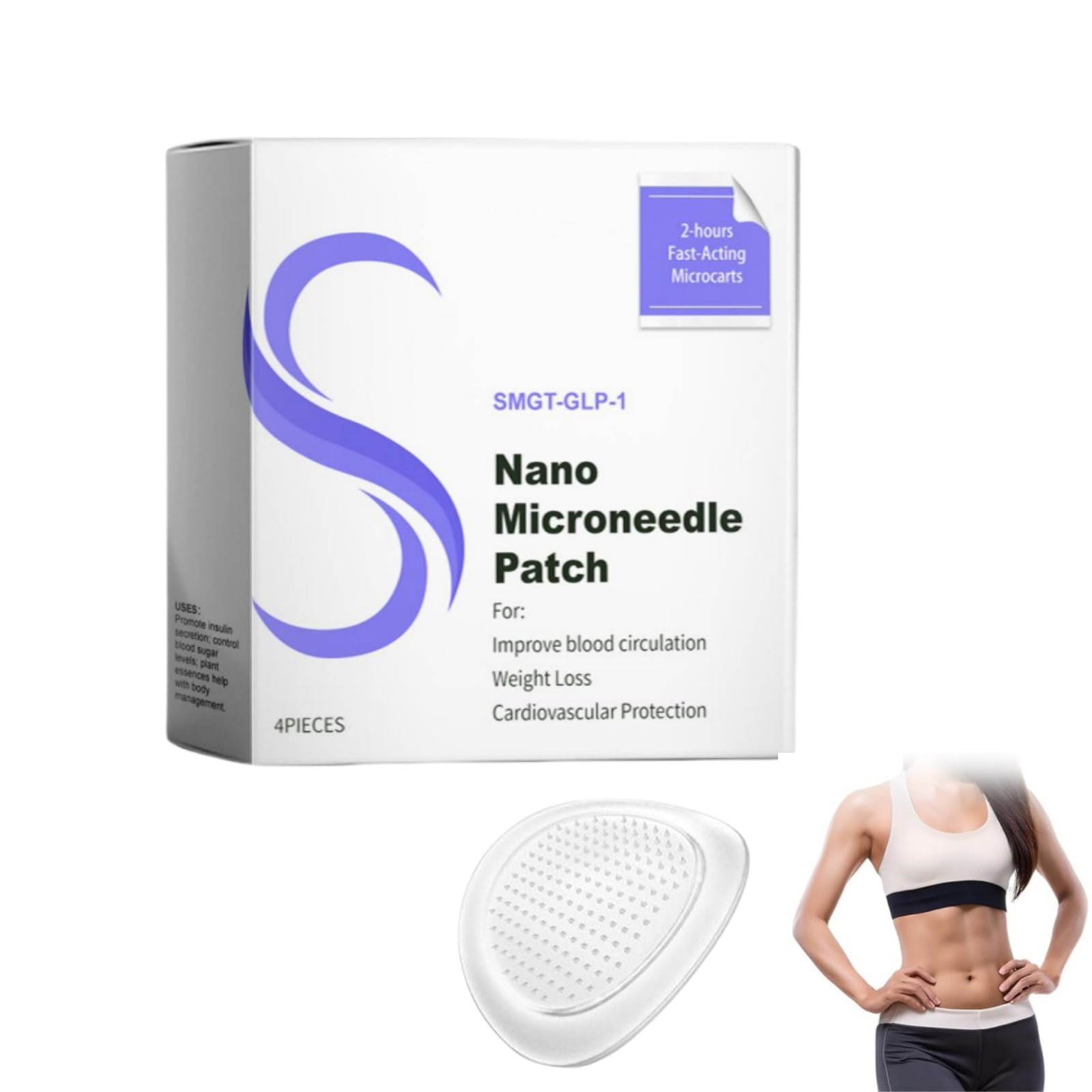 SMGT-GLP-1 Nano Microneedle Patch,SMGT-GLP-1 Microneedlepatch,2025 New Nano Microneedle Patch ...