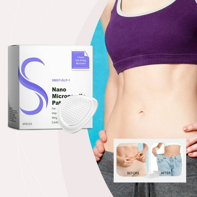 SMGT-GLP-1 Nano Patch,Nano Microneedle Patches for Skin Renewal & Weight Management Fast-Acting ...
