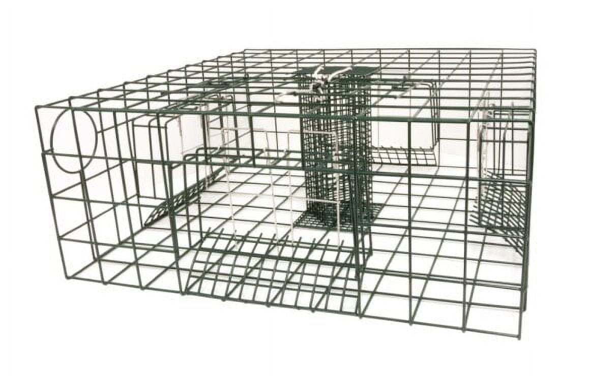 SMI Crab Trap Square 30X12 w/bait cage BEAU19038 - Walmart.com