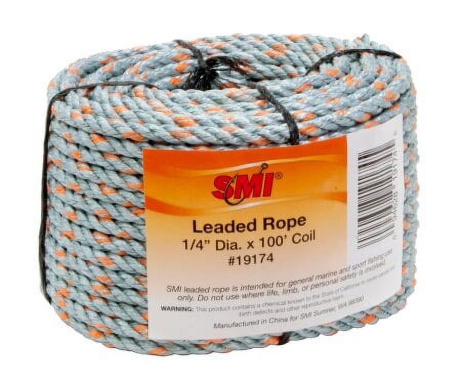 SMI Lead Rope 1/4" 100' Coil BEAU19174 - Walmart.com