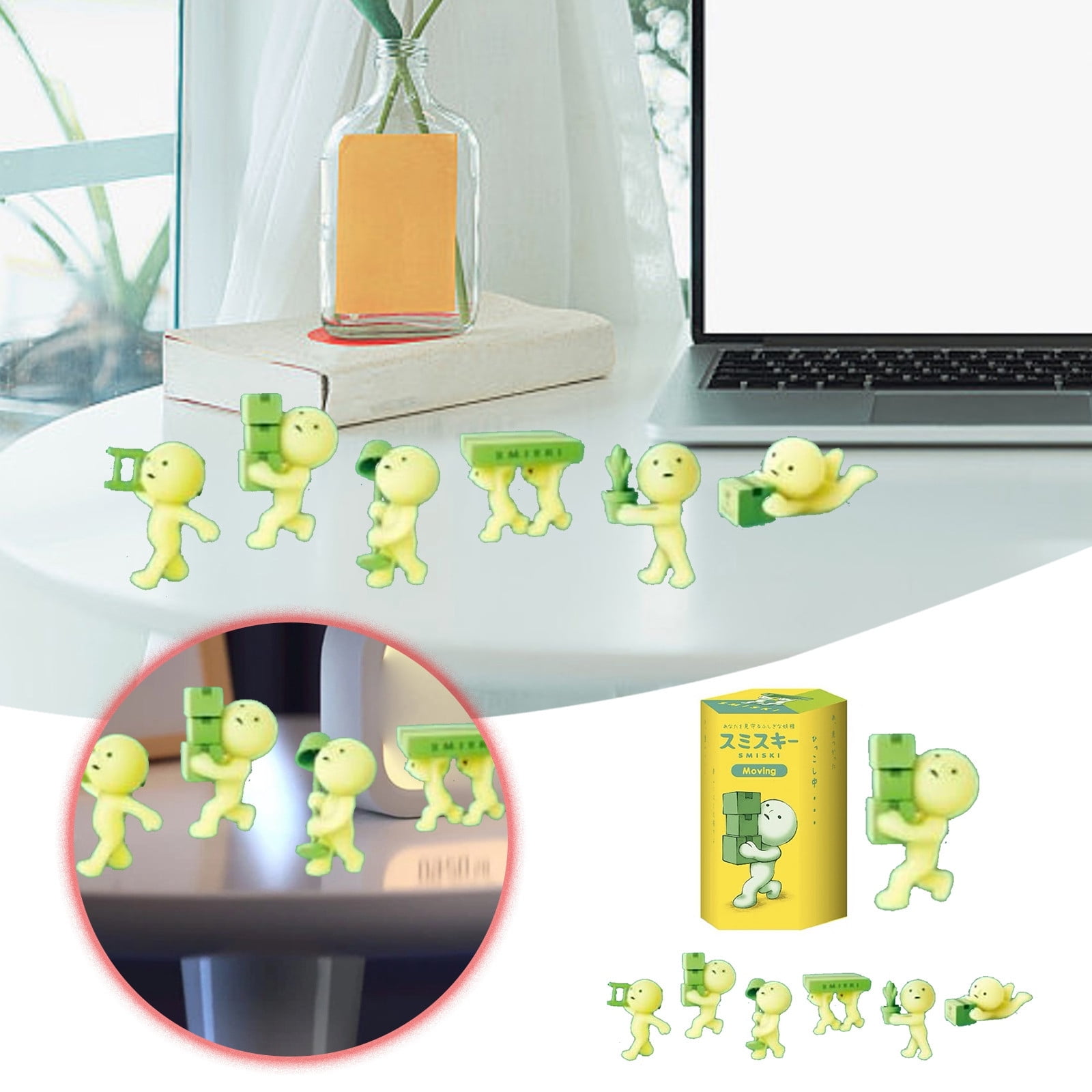 SMISKI HIPPER Blind Box SMISKI Moving series Figurines Desktop Ornament ...