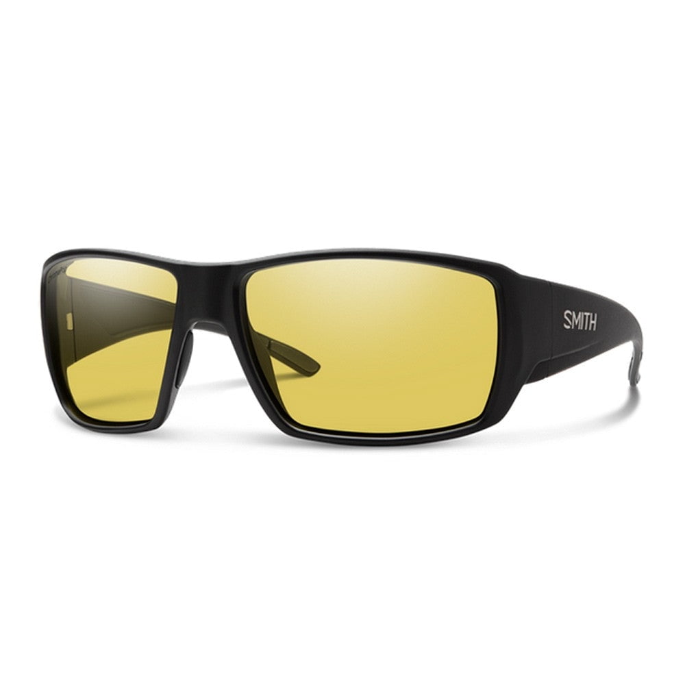 SMITH Guides Choice S Matte Black, ChromaPop Polarised Low Light Yellow ...