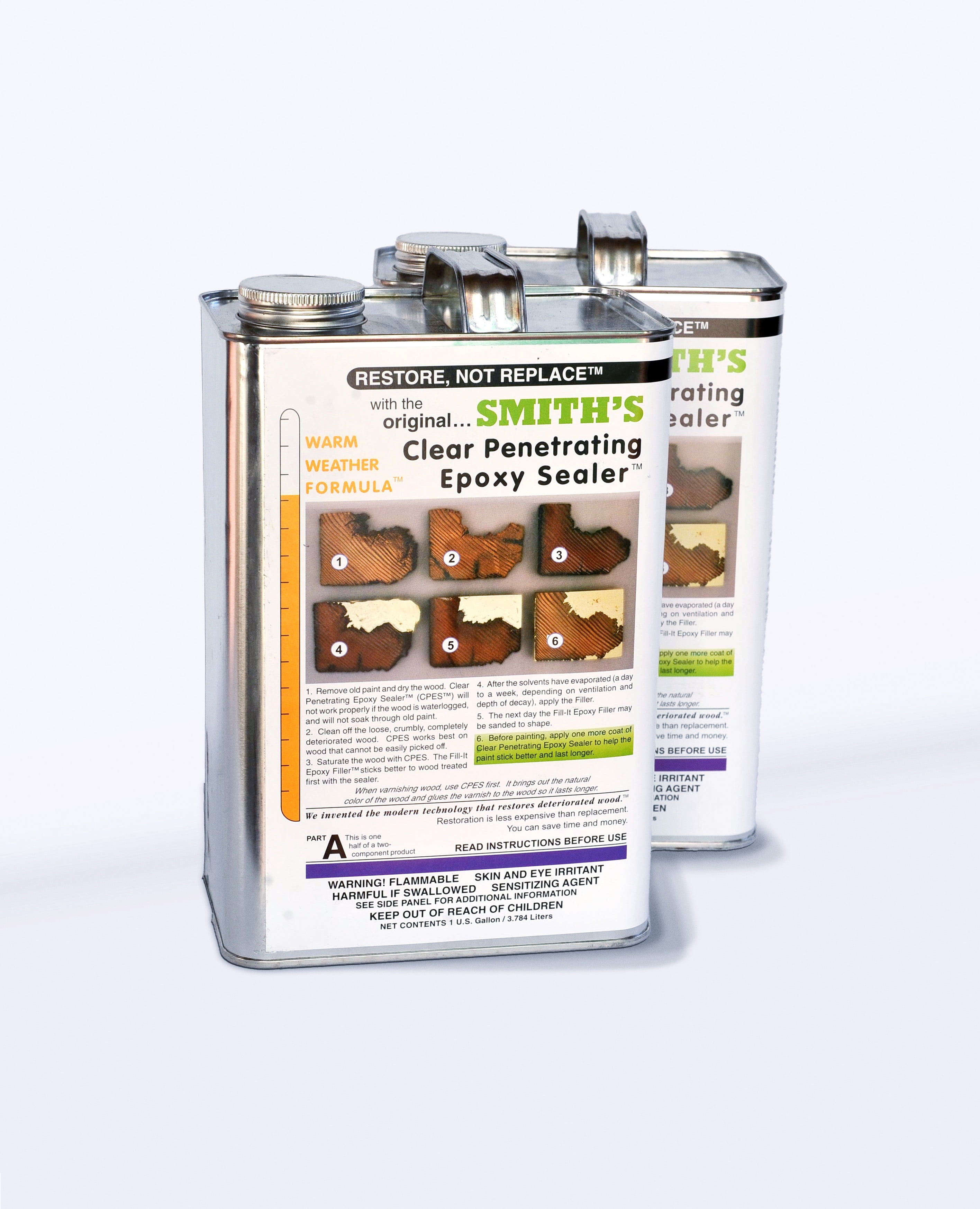 SMITH'S ORIGINAL CLEAR PENETRATING EPOXY SEALER - Walmart.com