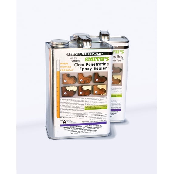 SMITH'S ORIGINAL CLEAR PENETRATING EPOXY SEALER - Walmart.com