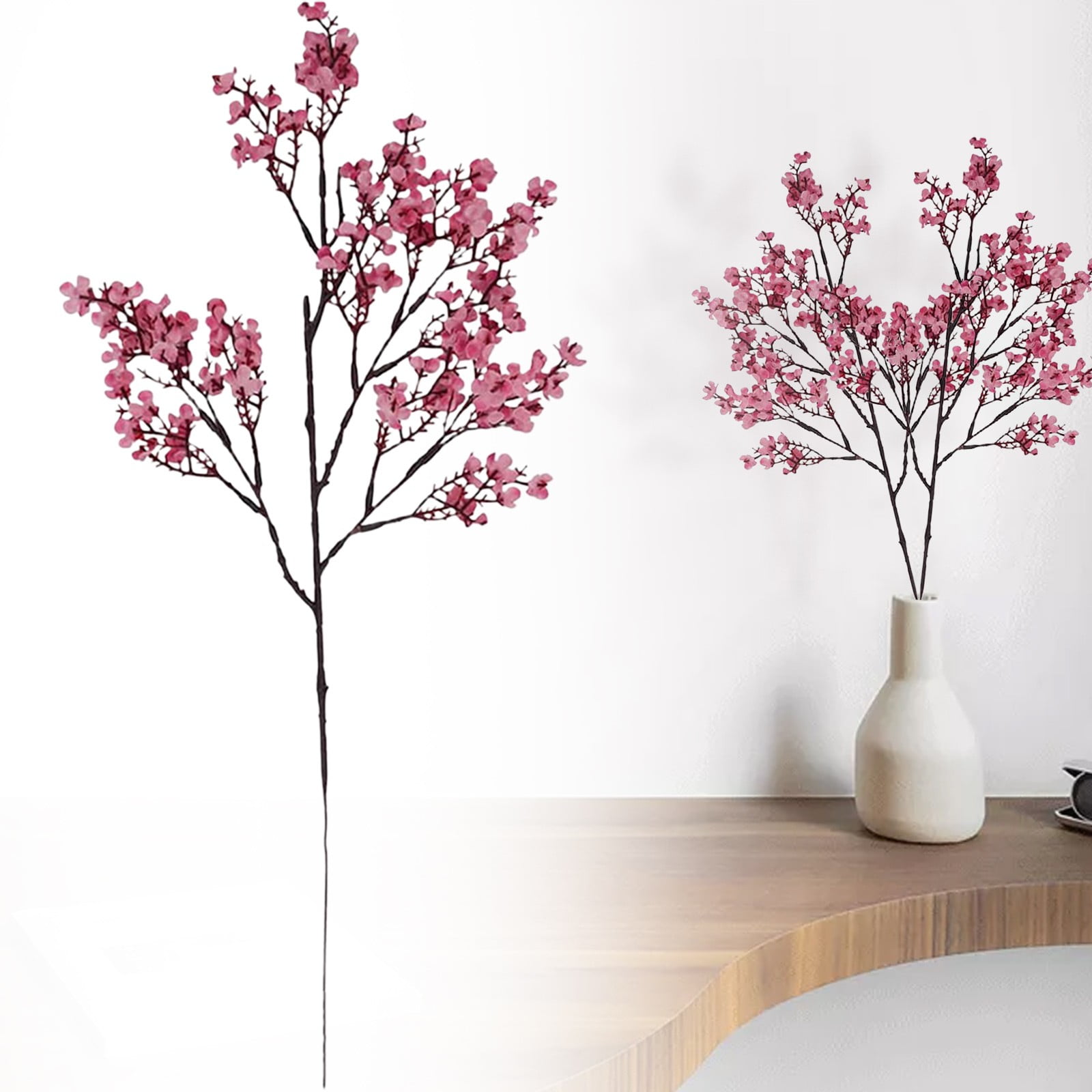 SMKE 6Pc Practical Artificial Star Flower Branches,Lifelike Dried ...