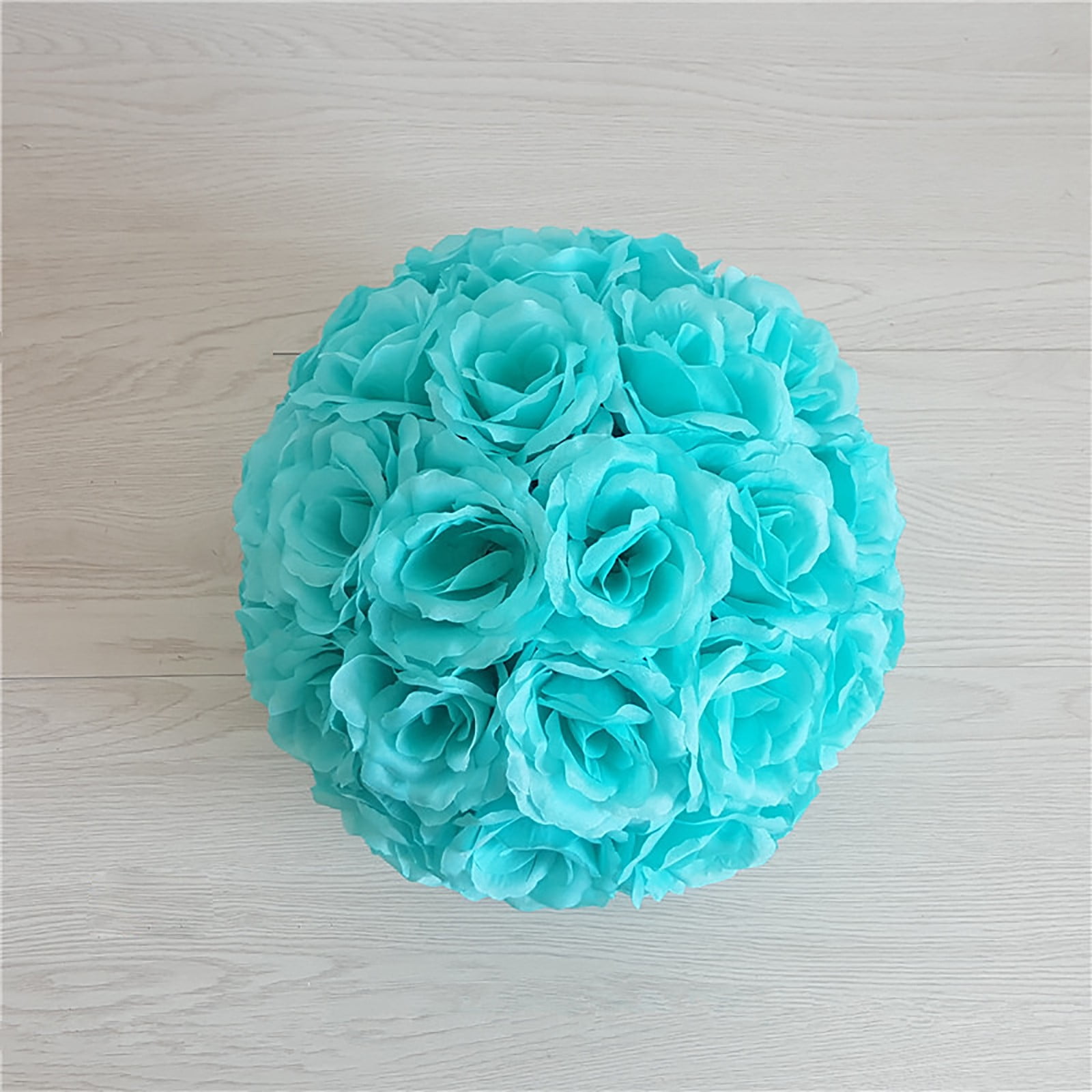 SMKE Idyllic 7.8 Inches Artificial Flowers Roses, Kissing Flower Balls ...