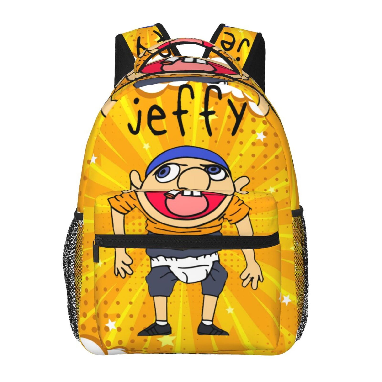 SML Jeffy Adjustable Laptop Backpack School Student Book Bag Satchel ...