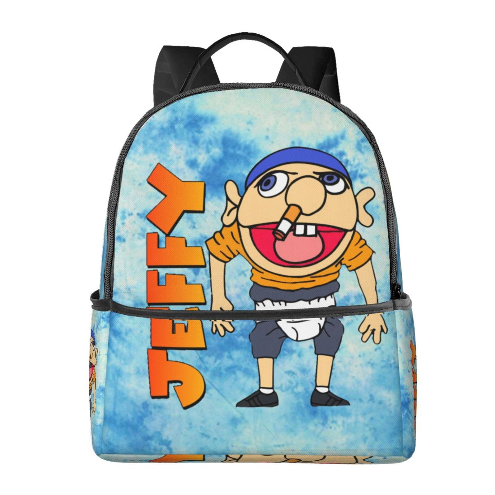 SML Jeffy Backpack School Bag Bookbag Satchel Large Capacity Laptop ...