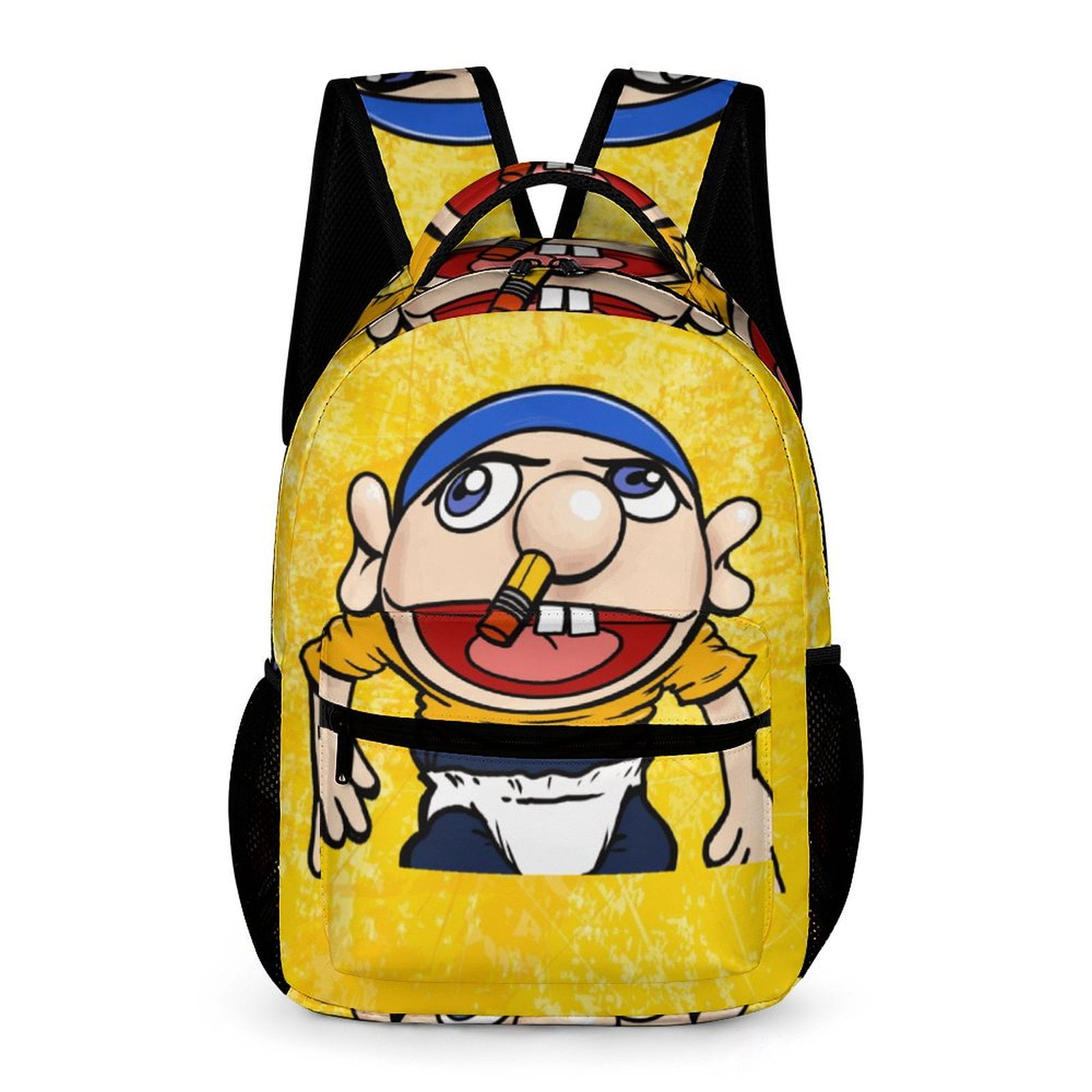 SML Jeffy Cartoon Backpack Daypack Schoolbag Student Bookbag Satchel ...