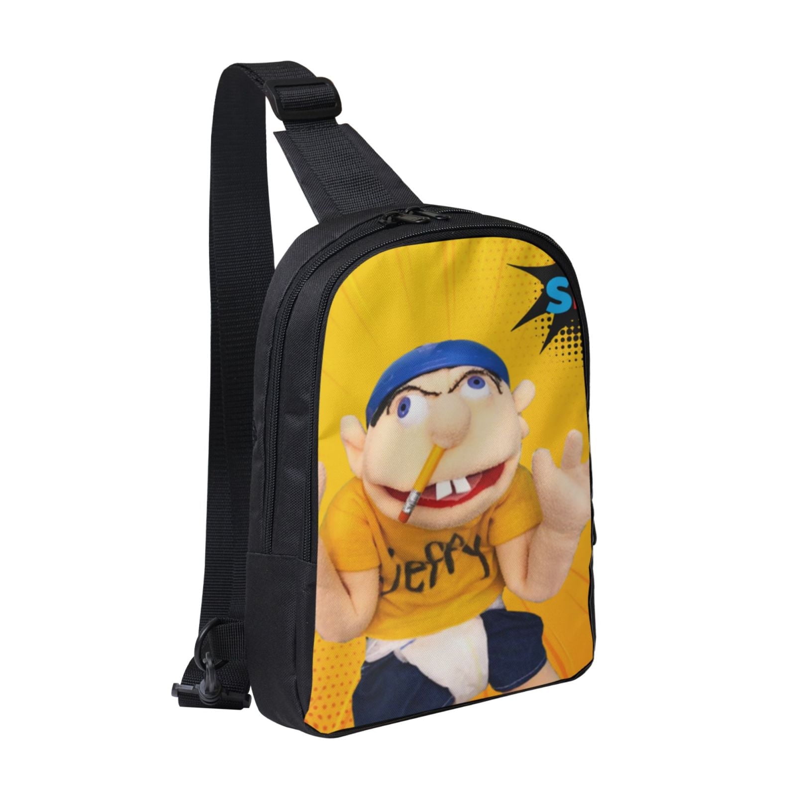 SML Jeffy Chest Bags For Women Men Teen Sling Bag Crossbody Backpack 2 ...
