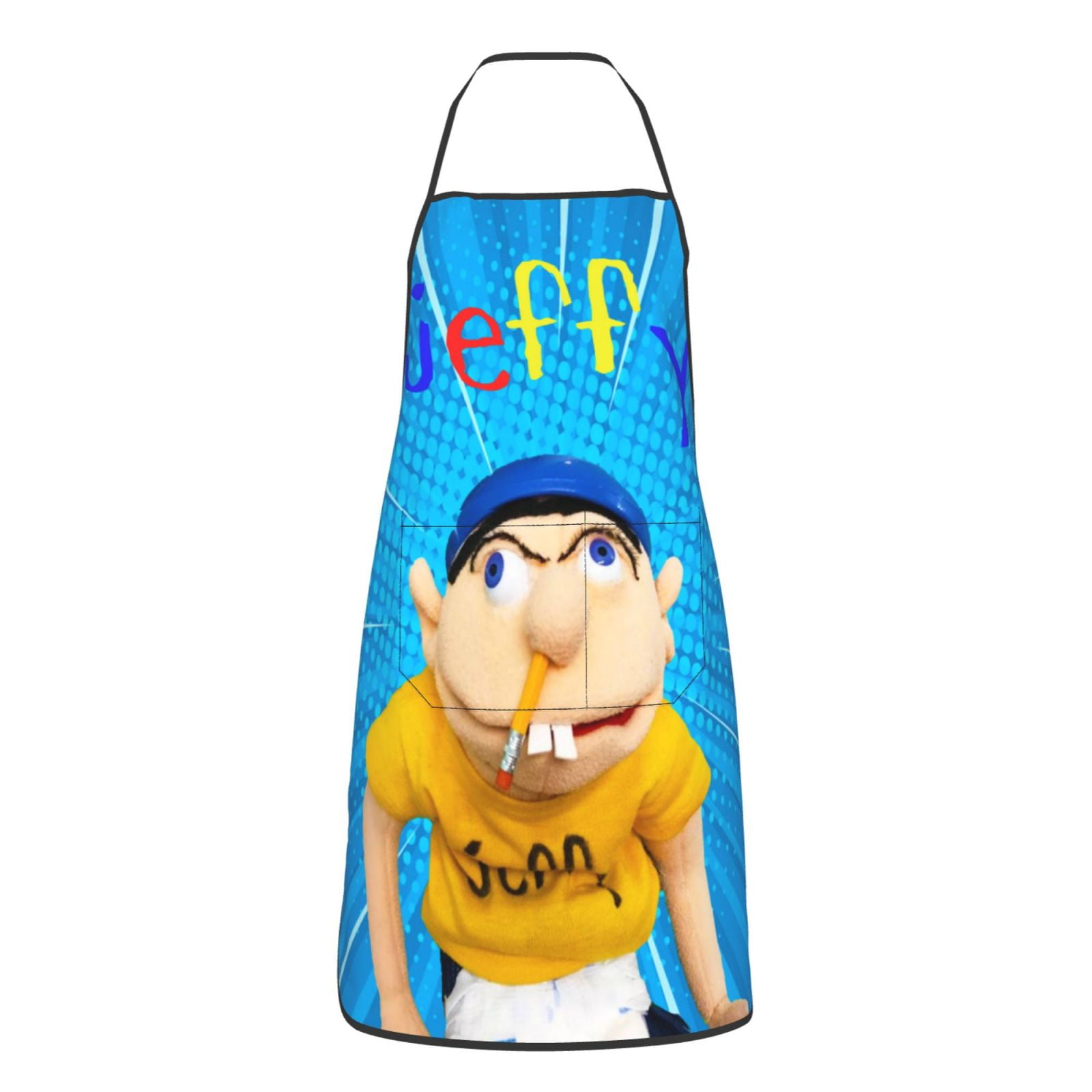 SML Jeffy Kitchen Apron,for with Pockets Washable Aprons for Baking ...
