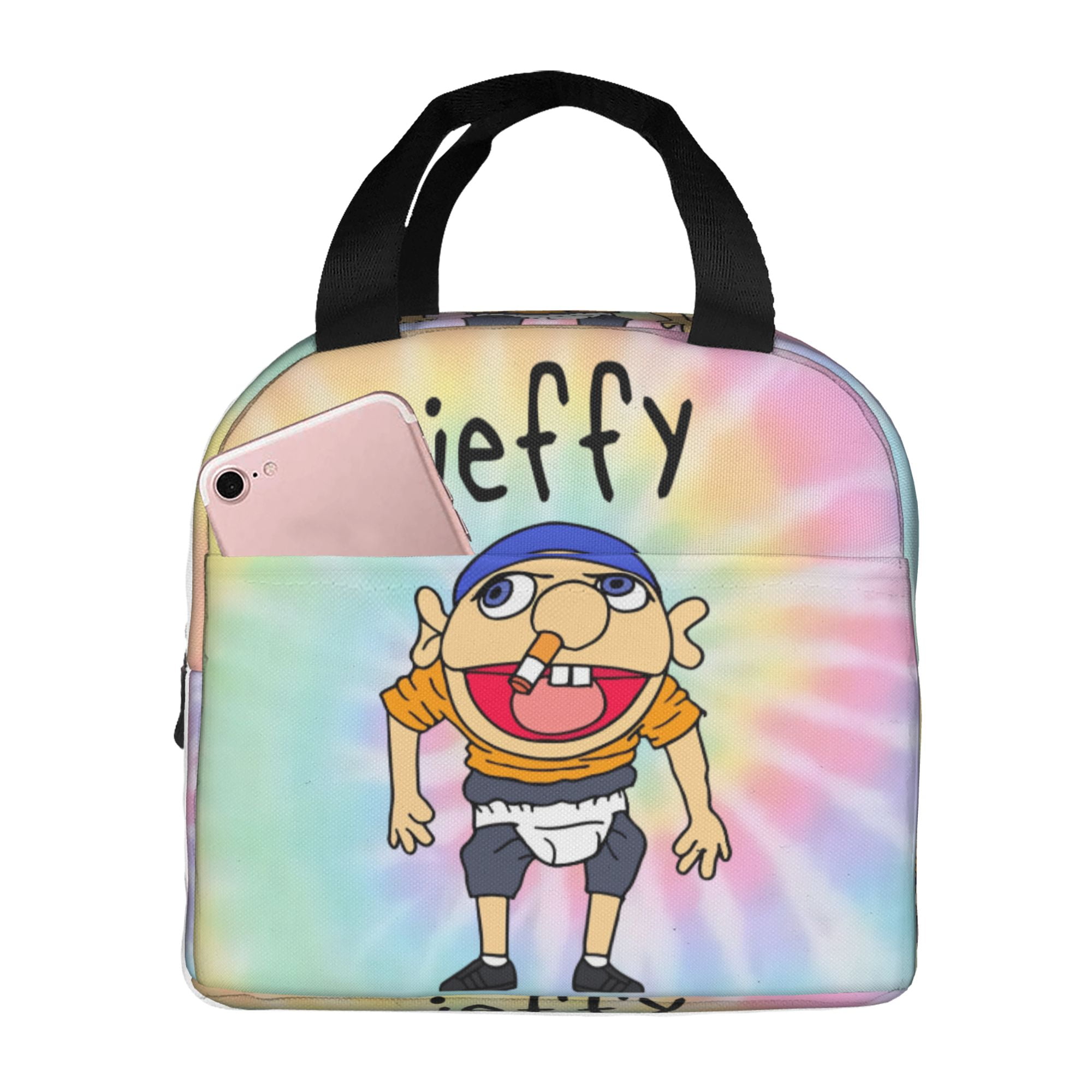 SML Jeffy Lunch Bag Tote Bag Insulated Lunch Box Picnic Beach Fishing ...