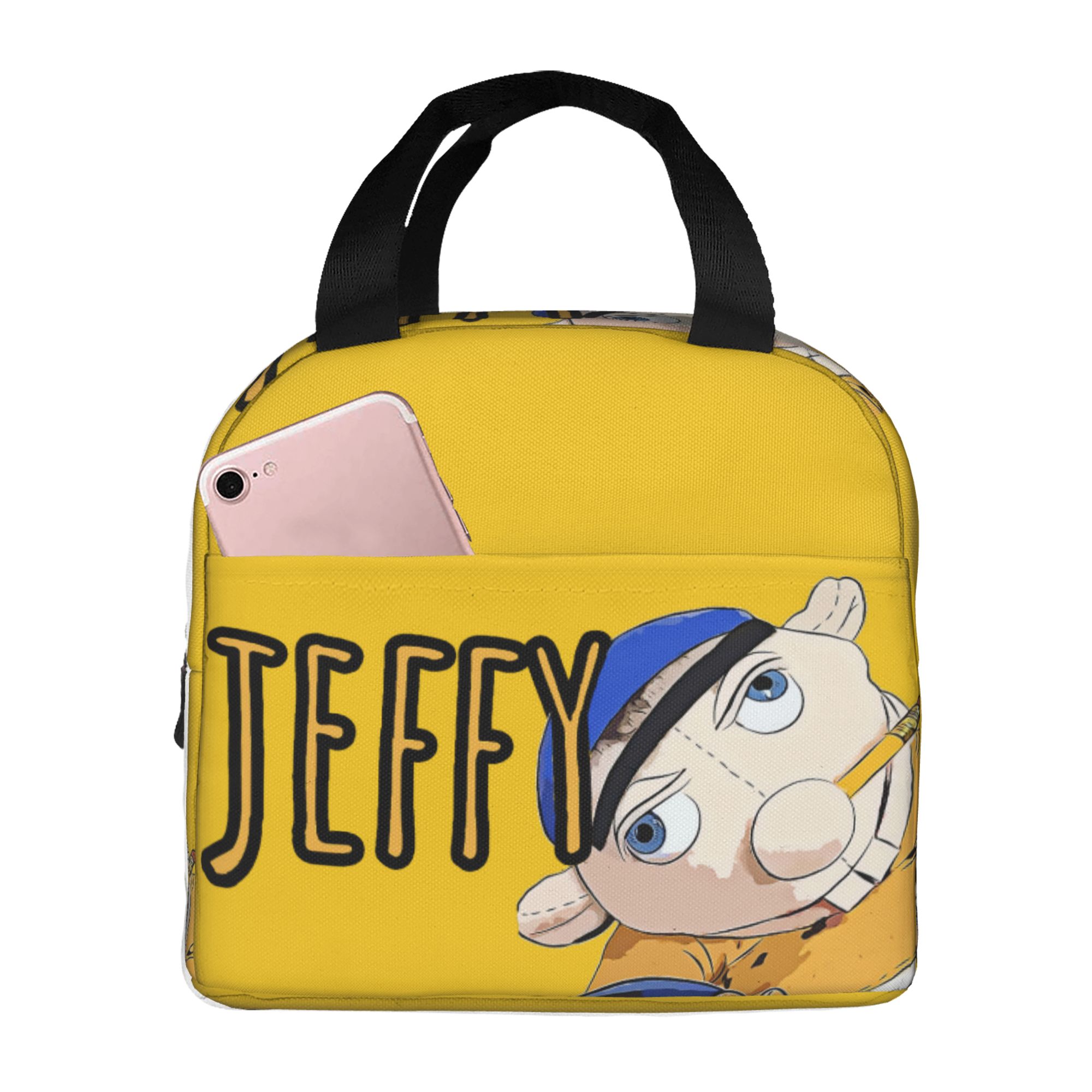 SML Jeffy Lunch Bag Tote Bag Insulated Lunch Box Picnic Beach Fishing ...