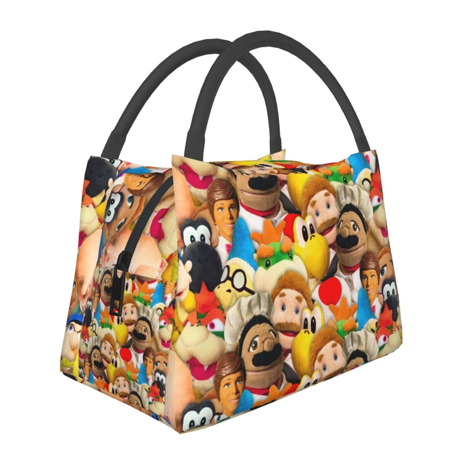 SML Jeffy Mario Portable Lunch Bags,Thermal Insulation Bento Bag ...