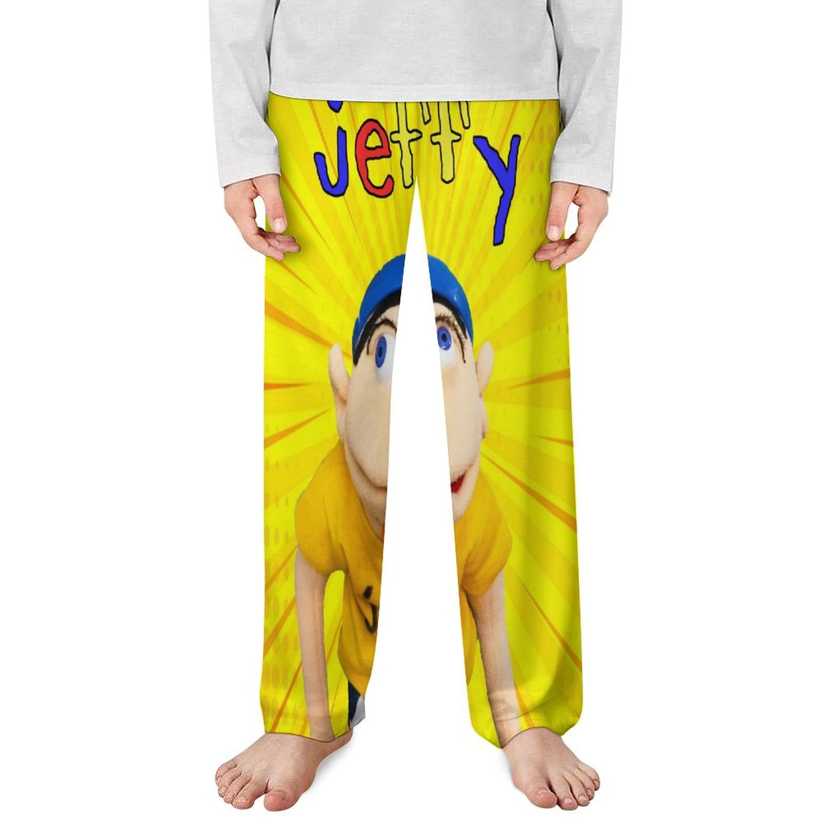 SML Jeffy Pajama Pants for Kids Long Sleep Plaid Pants Soft Lounge Pj ...