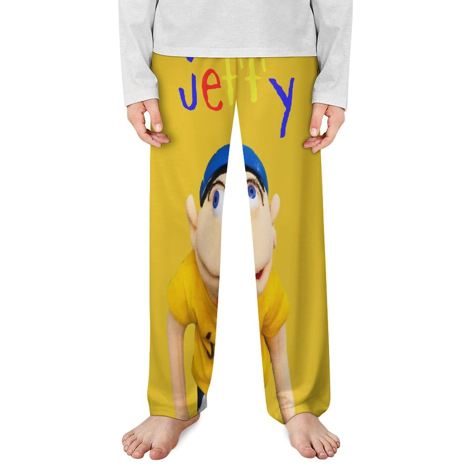 SML Jeffy Pajama Pants for Kids Long Sleep Plaid Pants Soft Lounge Pj ...