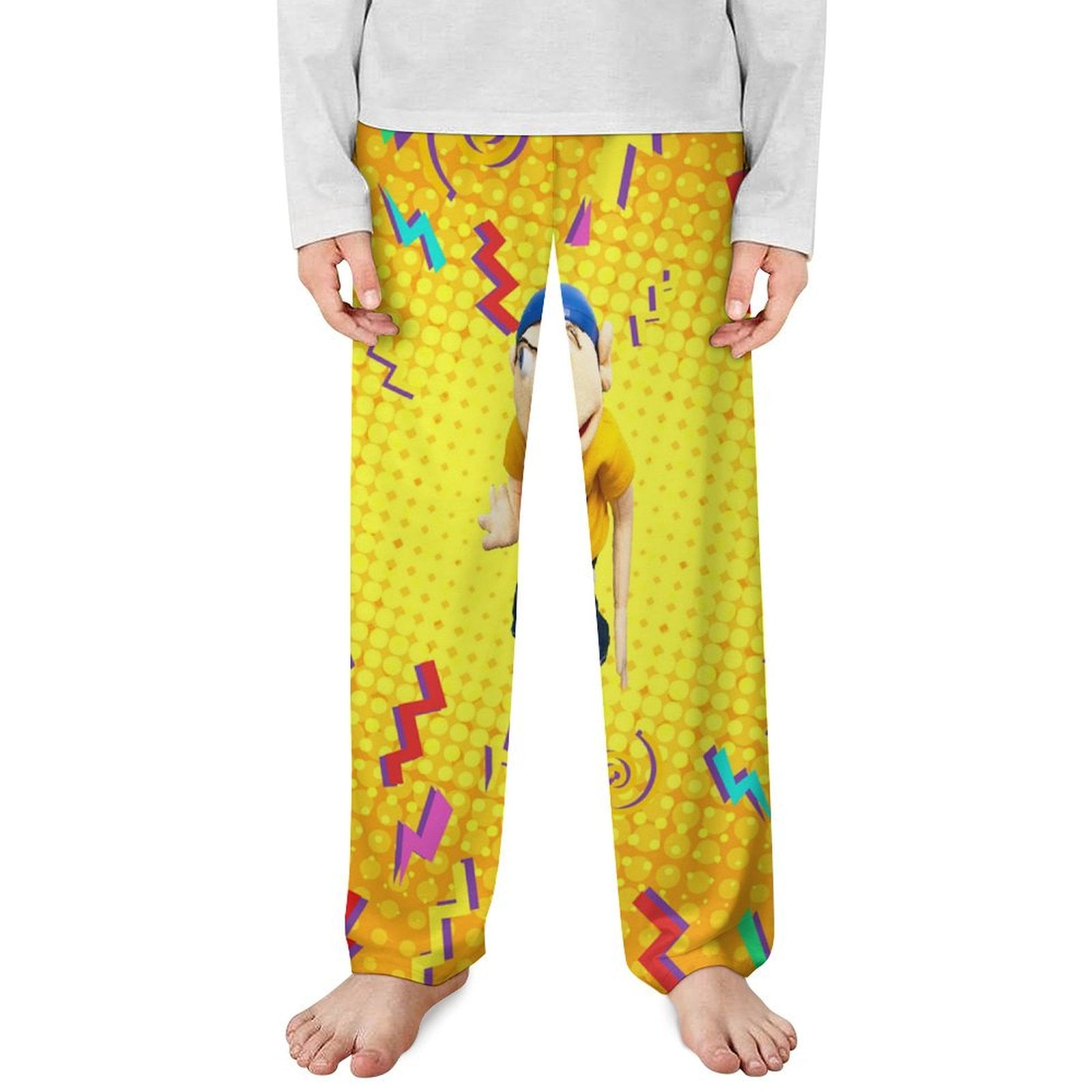 SML Jeffy Pajama Pants for Kids Long Sleep Plaid Pants Soft Lounge Pj ...