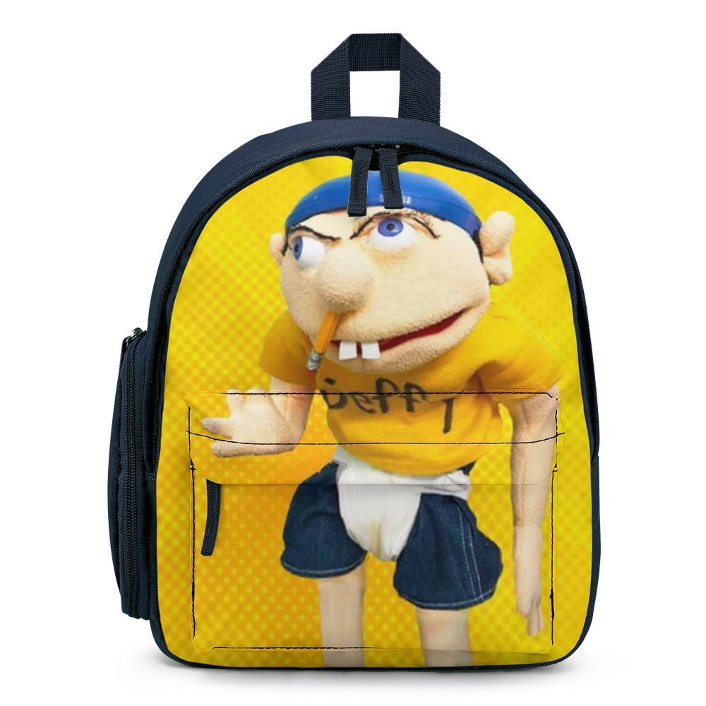 SML Jeffy Puppet Adjustable Daypack Backpack Lightweight Satchel Travel ...
