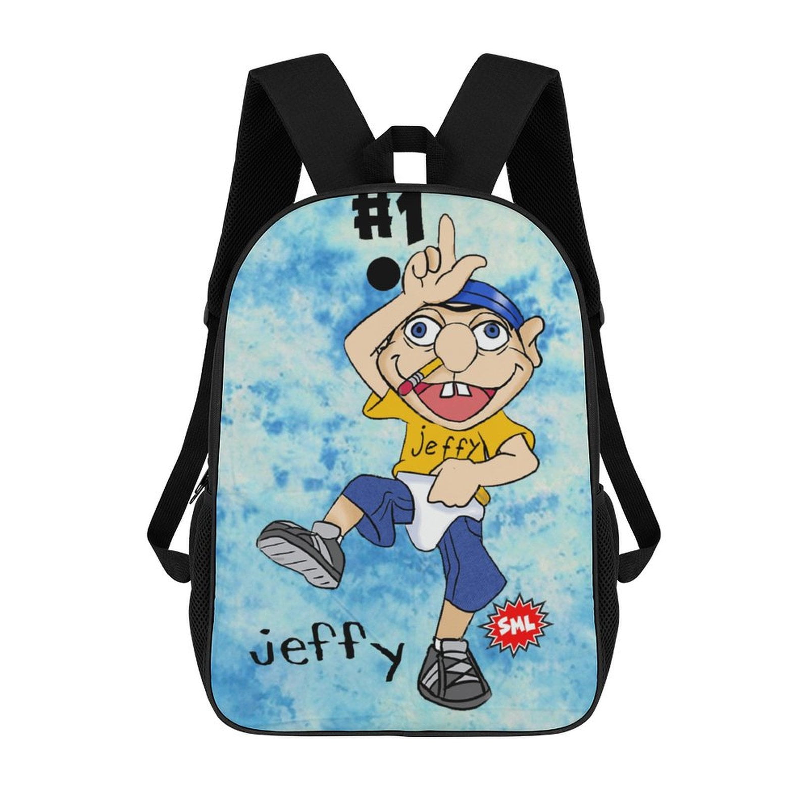 SML Jeffy Puppet School Bag Backpack Multipurpose Daypack Adjustable ...