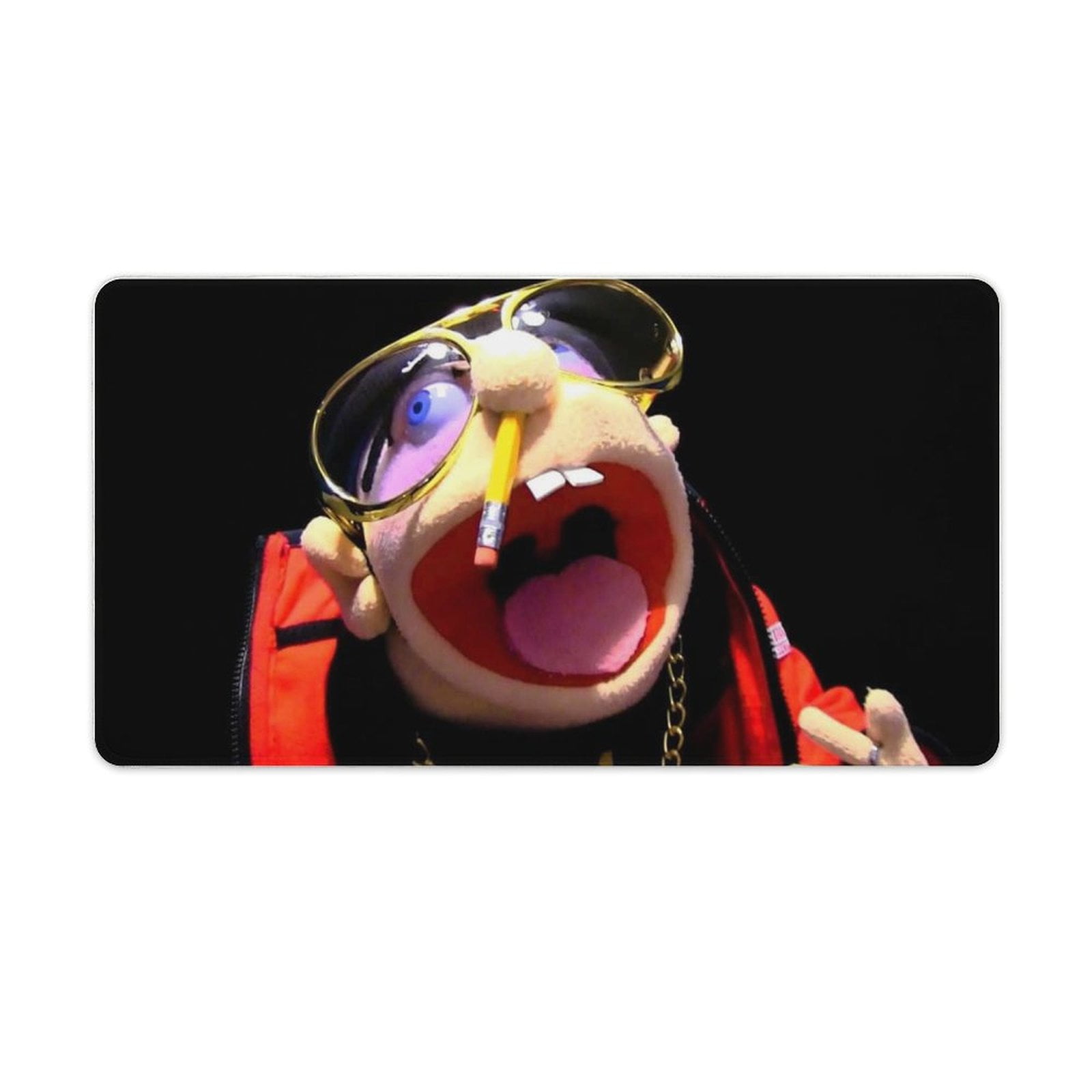 SML Jeffy Rap Extended Gaming Mouse Pad No-sliped Large Desk Mat ...