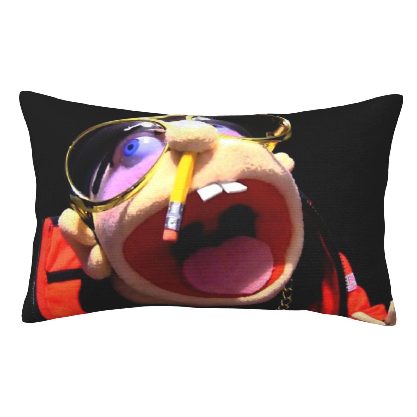 SML Jeffy Rap Pillowcase Decor Cushion Pillow Covers With Hidden Zipper ...