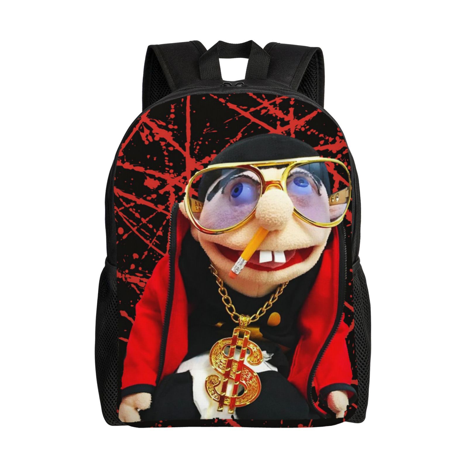 SML Jeffy Rapper Backpack Laptop School Bag Student Satchel Lightweight ...