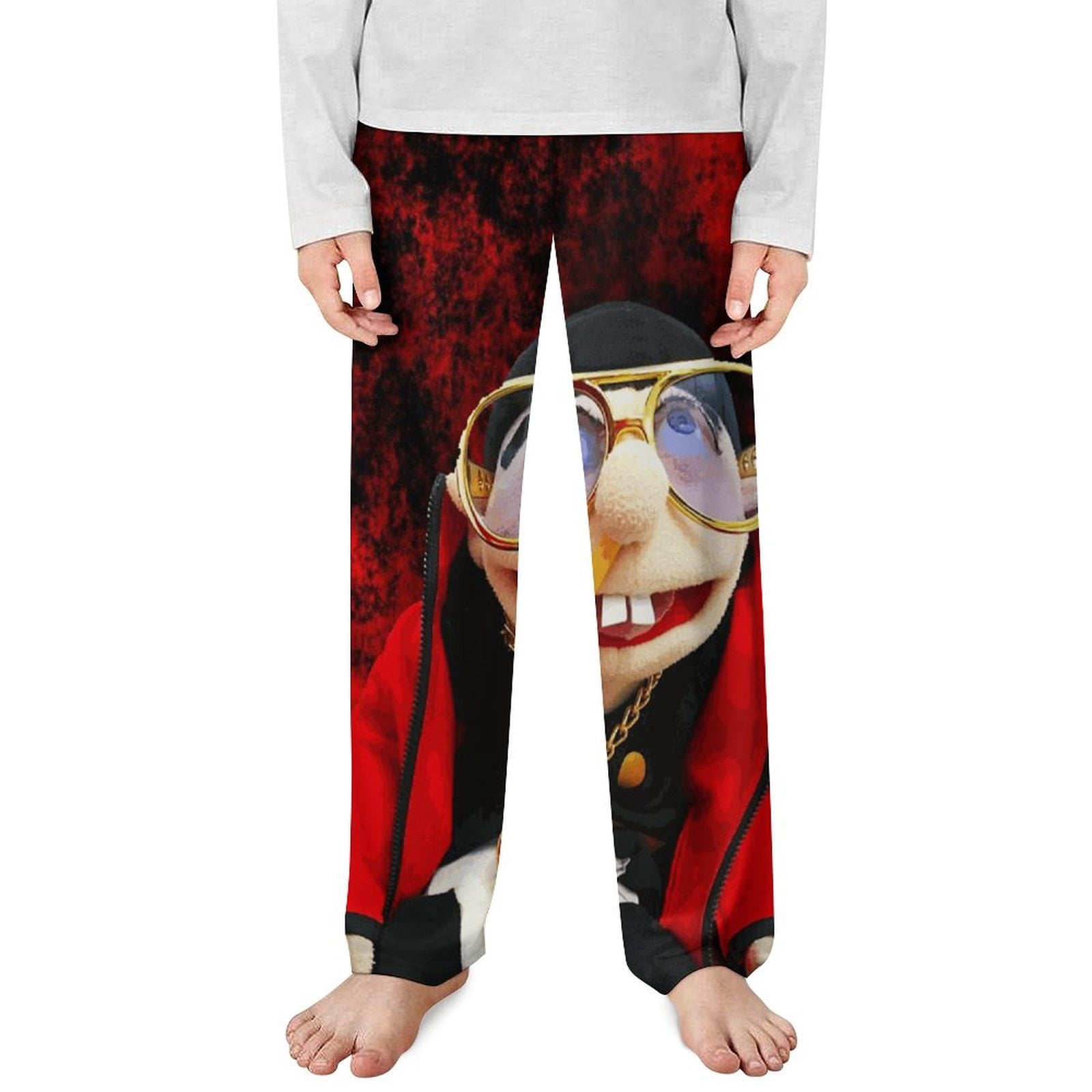 SML Jeffy Rapper Comfy Pajamas For Kids Cozy Lounge Straight Leg Home ...