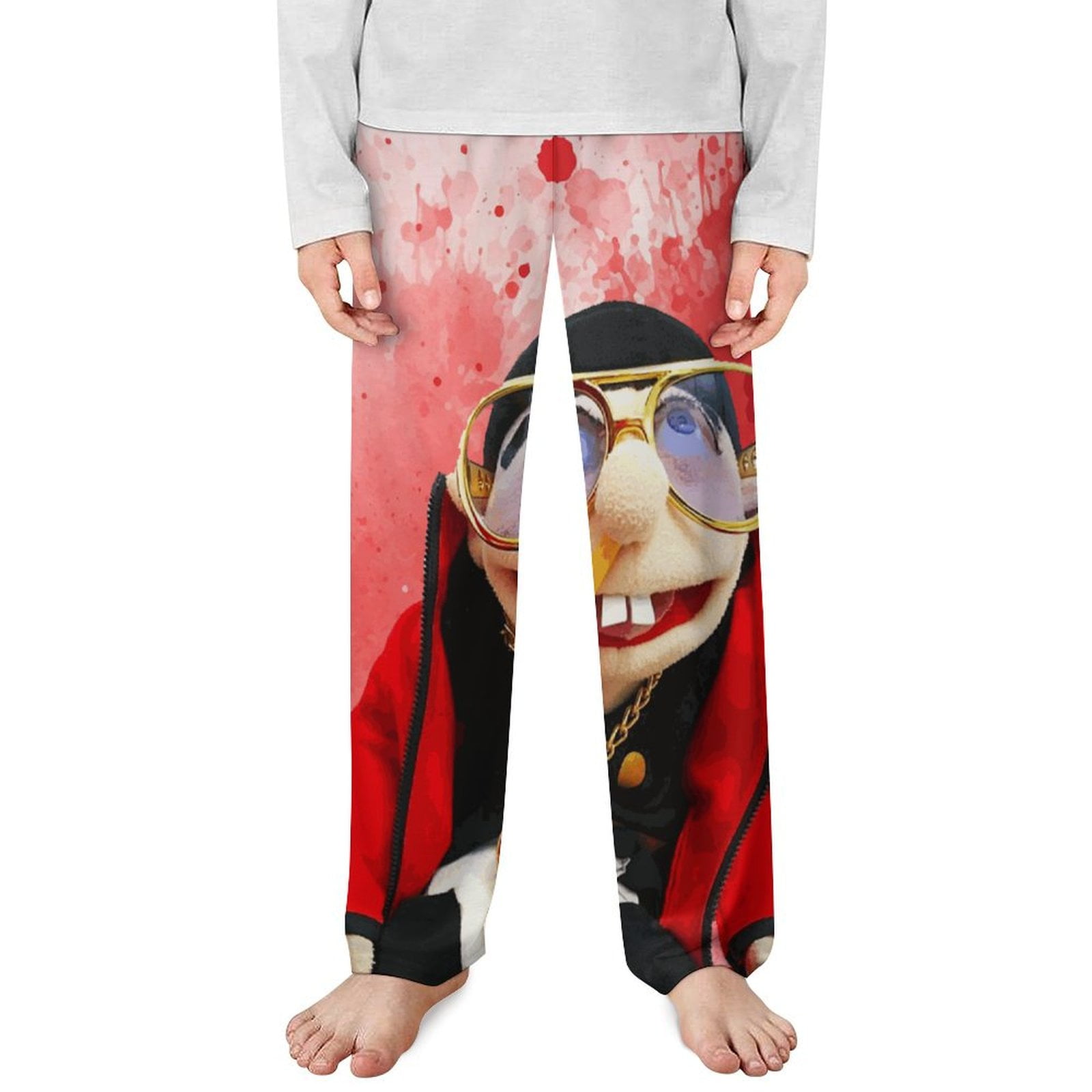 SML Jeffy Rapper Comfy Pajamas For Kids Cozy Lounge Straight Leg Home ...