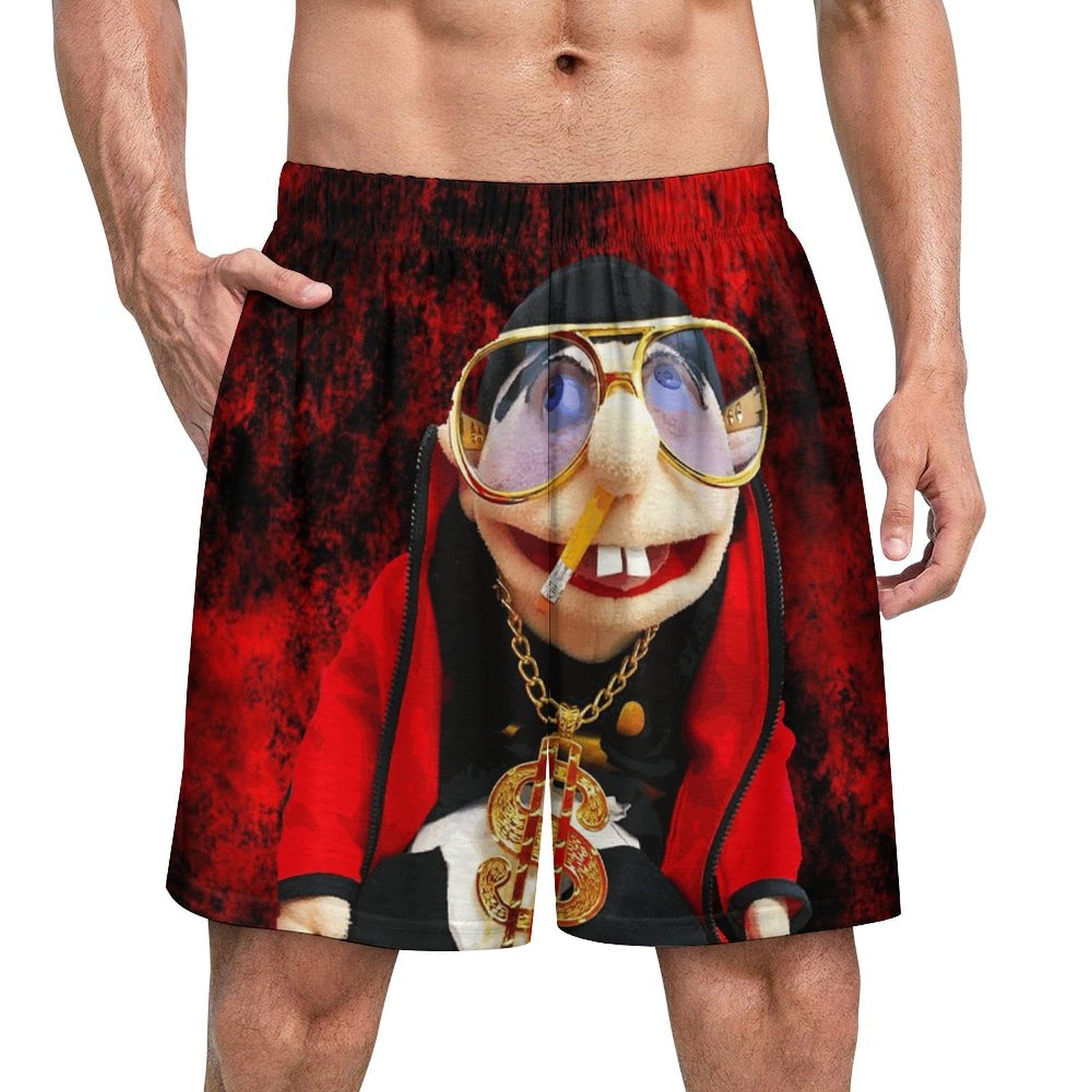 SML Jeffy Rapper Pajama Pants For Men Lounge Shorts Bottoms Sleepwear ...