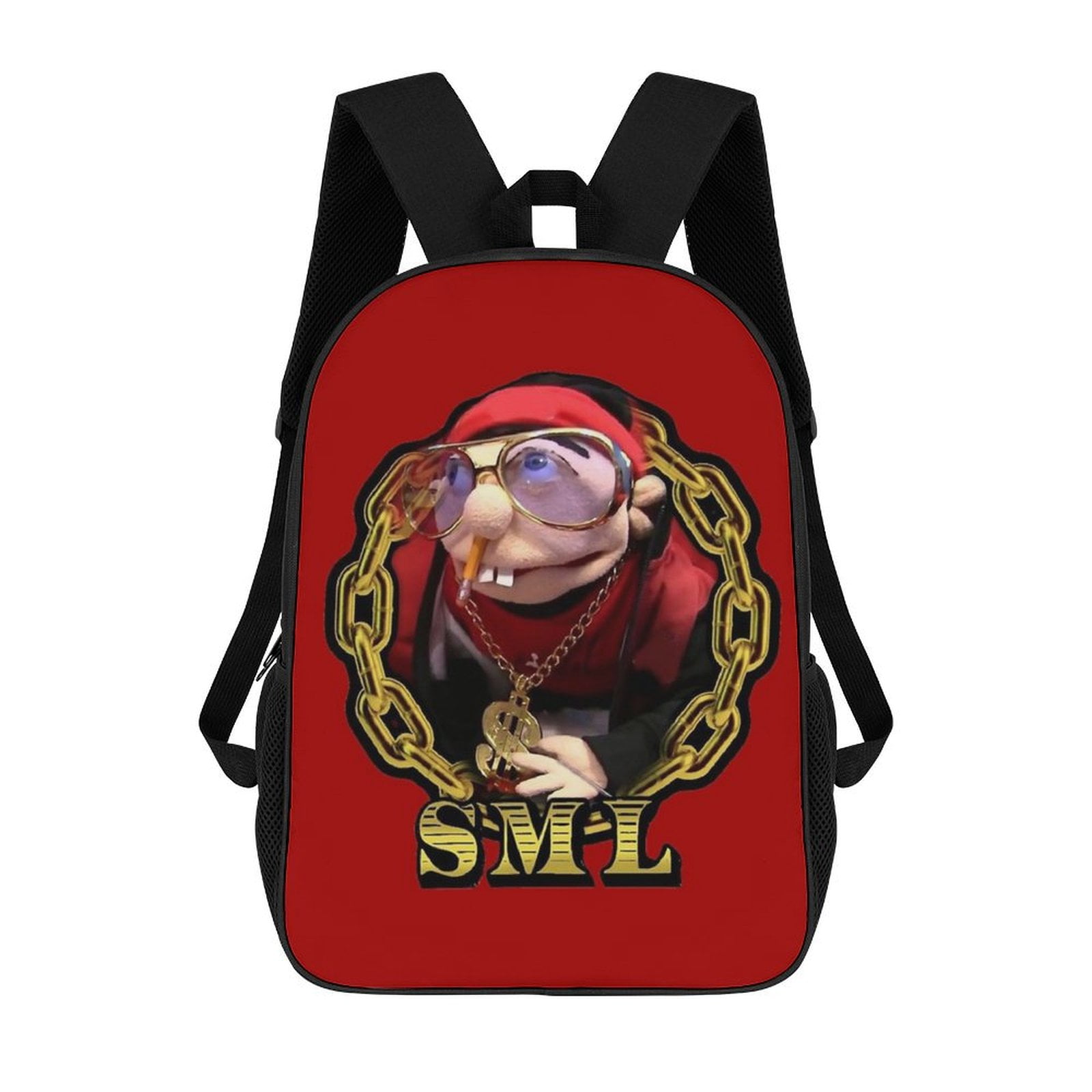 SML Jeffy Rapper School Bag Backpack Multipurpose Daypack Adjustable ...