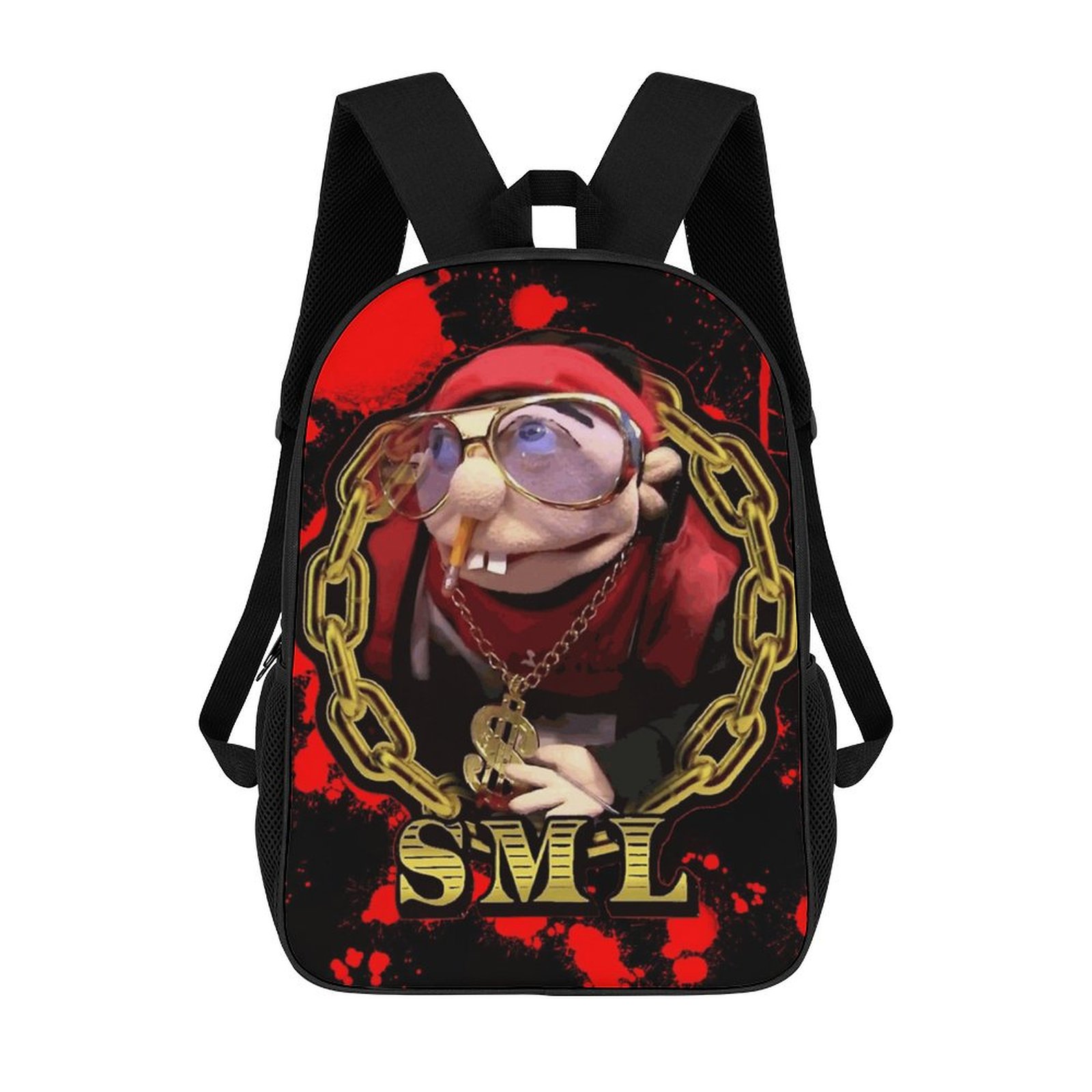 SML Jeffy Rapper School Bag Backpack Multipurpose Daypack Adjustable ...