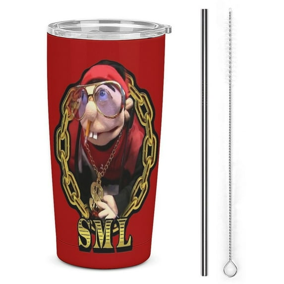 SML Jeffy Rapper Stainless Steel Car Cup Daily Thermal Vacuum ...