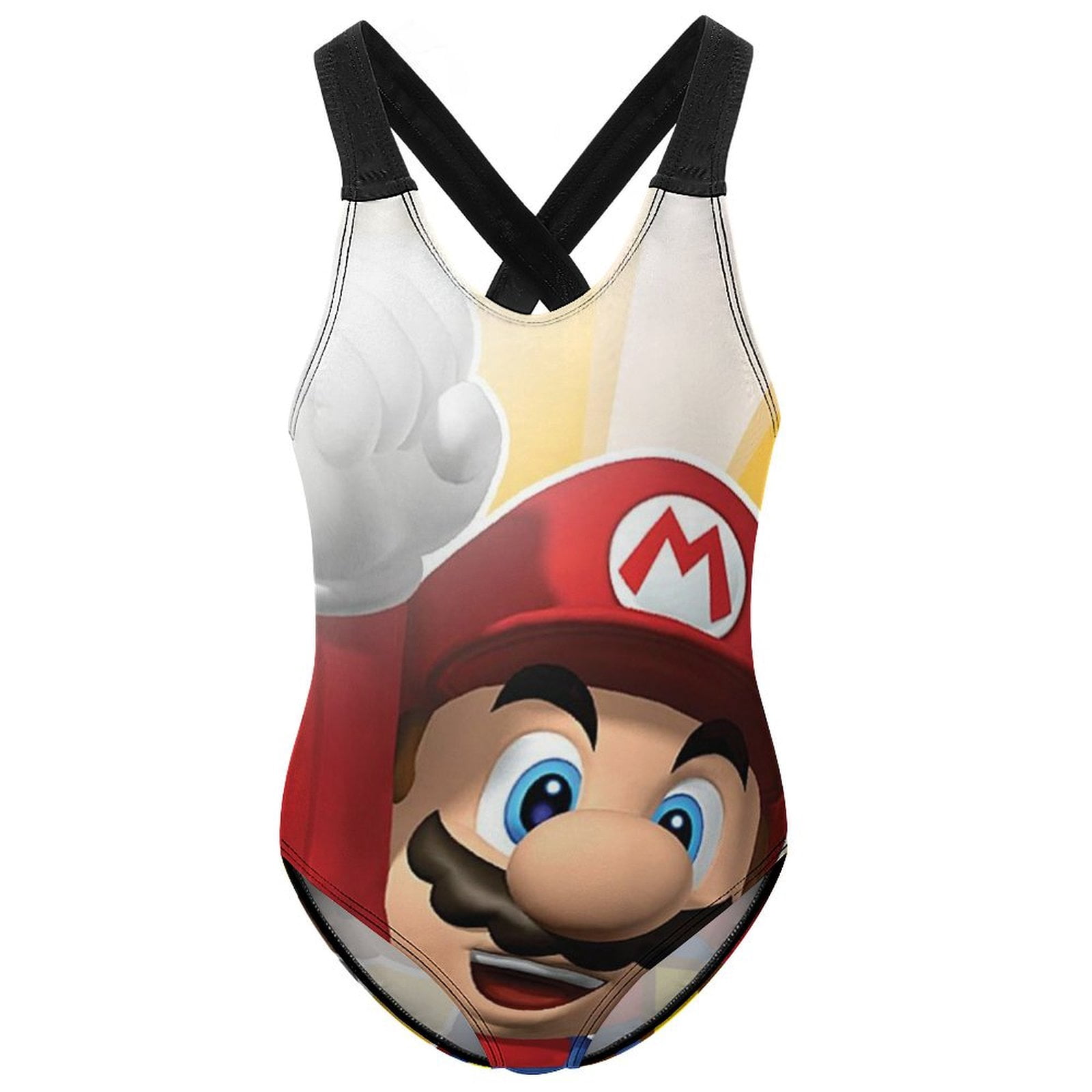 SML Jeffy Super Mario Girl's One-piece Swimsuit Summer Children's Beach ...