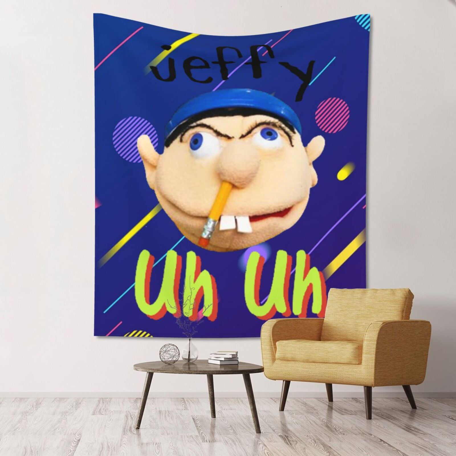 SML Jeffy Symbol Tapestry Decor Luxury Wall Hanging Tapestries For ...