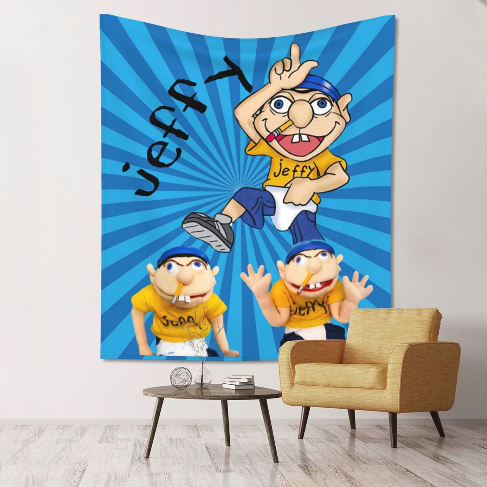 SML Jeffy Symbol Tapestry Decor Luxury Wall Hanging Tapestries For ...