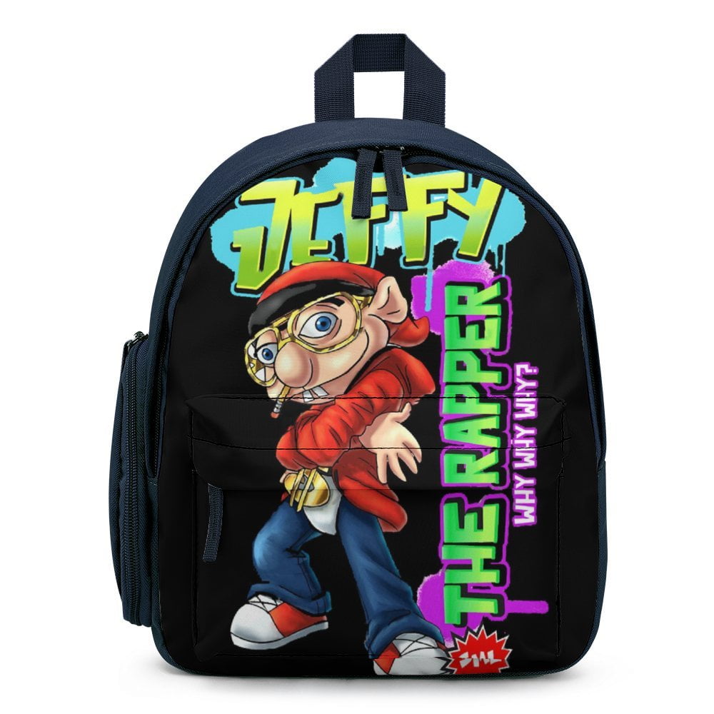 SML Jeffy The Rapper Adjustable Daypack Backpack Lightweight Satchel ...
