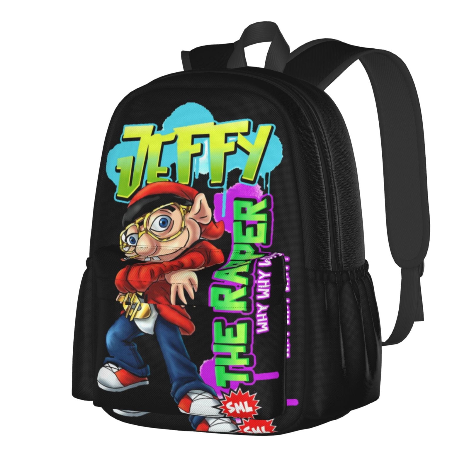 SML Jeffy The Rapper Backpack Daypack Daily Fashion Shoulders Travel ...