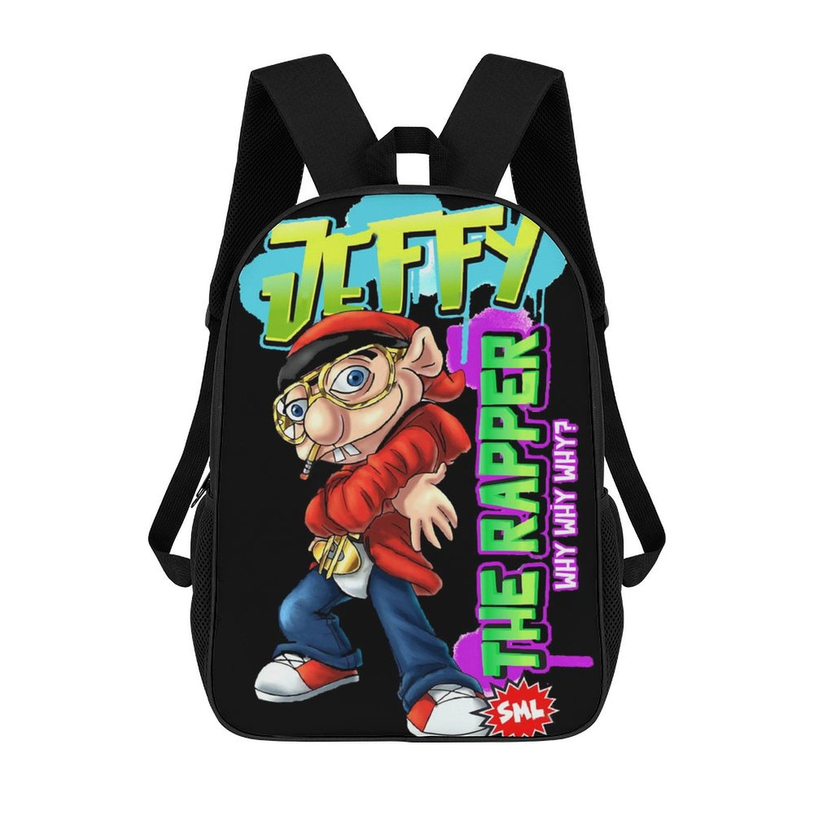 SML Jeffy The Rapper School Bag Backpack Multipurpose Daypack ...