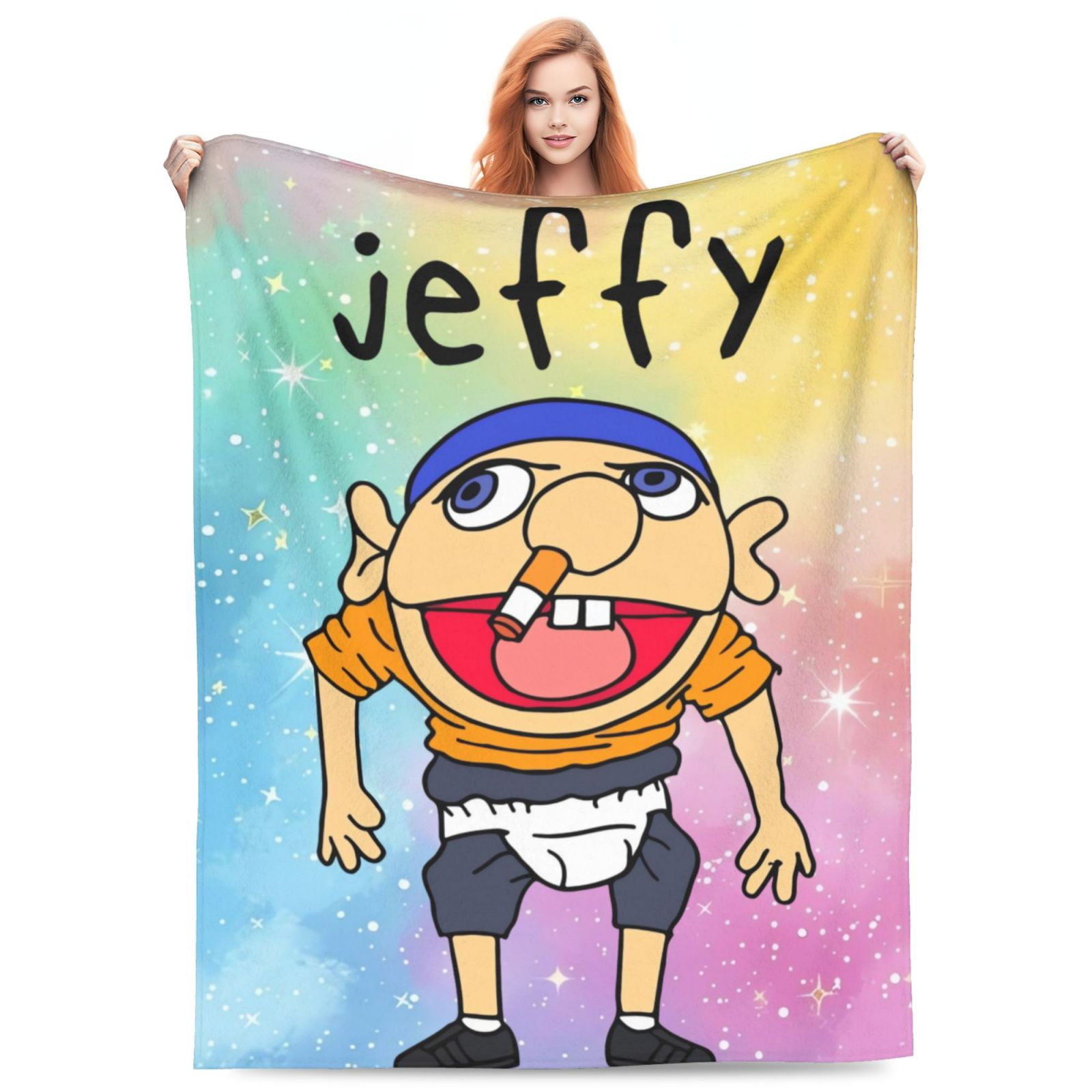 SML Jeffy Throw Blanket Couch Bed Sofa Soft Lightweight Warm Cozy ...