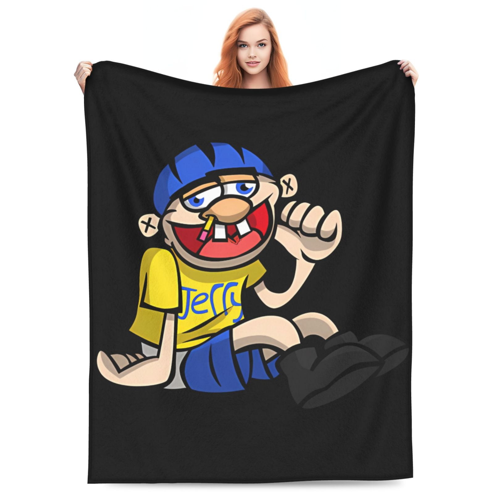 SML Jeffy Throw Blanket Couch Bed Sofa Soft Lightweight Warm Cozy ...