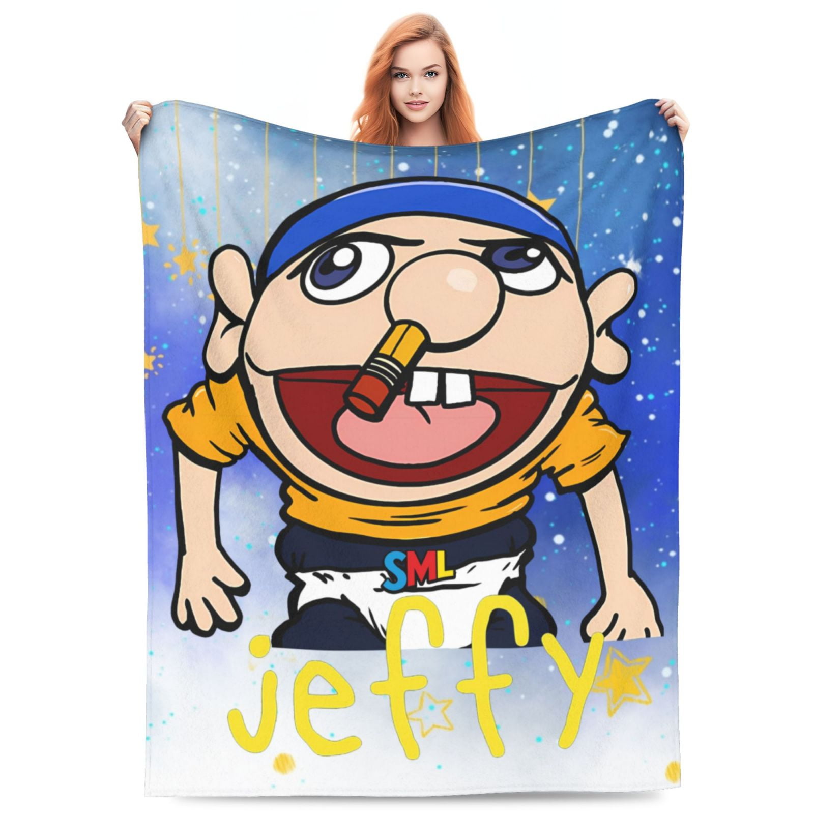 SML Jeffy Throw Blanket Couch Bed Sofa Soft Lightweight Warm Cozy ...