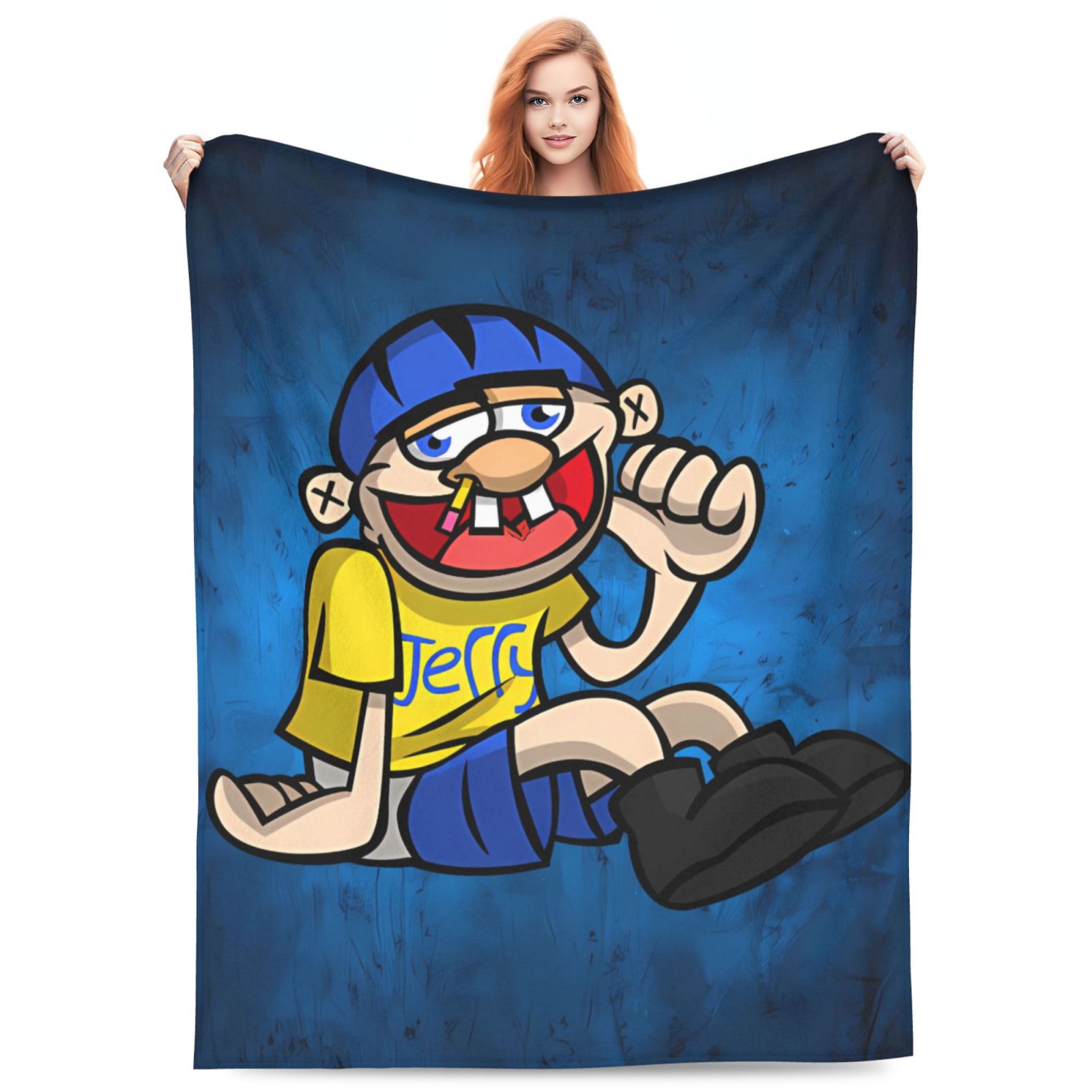 SML Jeffy Throw Blanket Couch Bed Sofa Soft Lightweight Warm Cozy ...