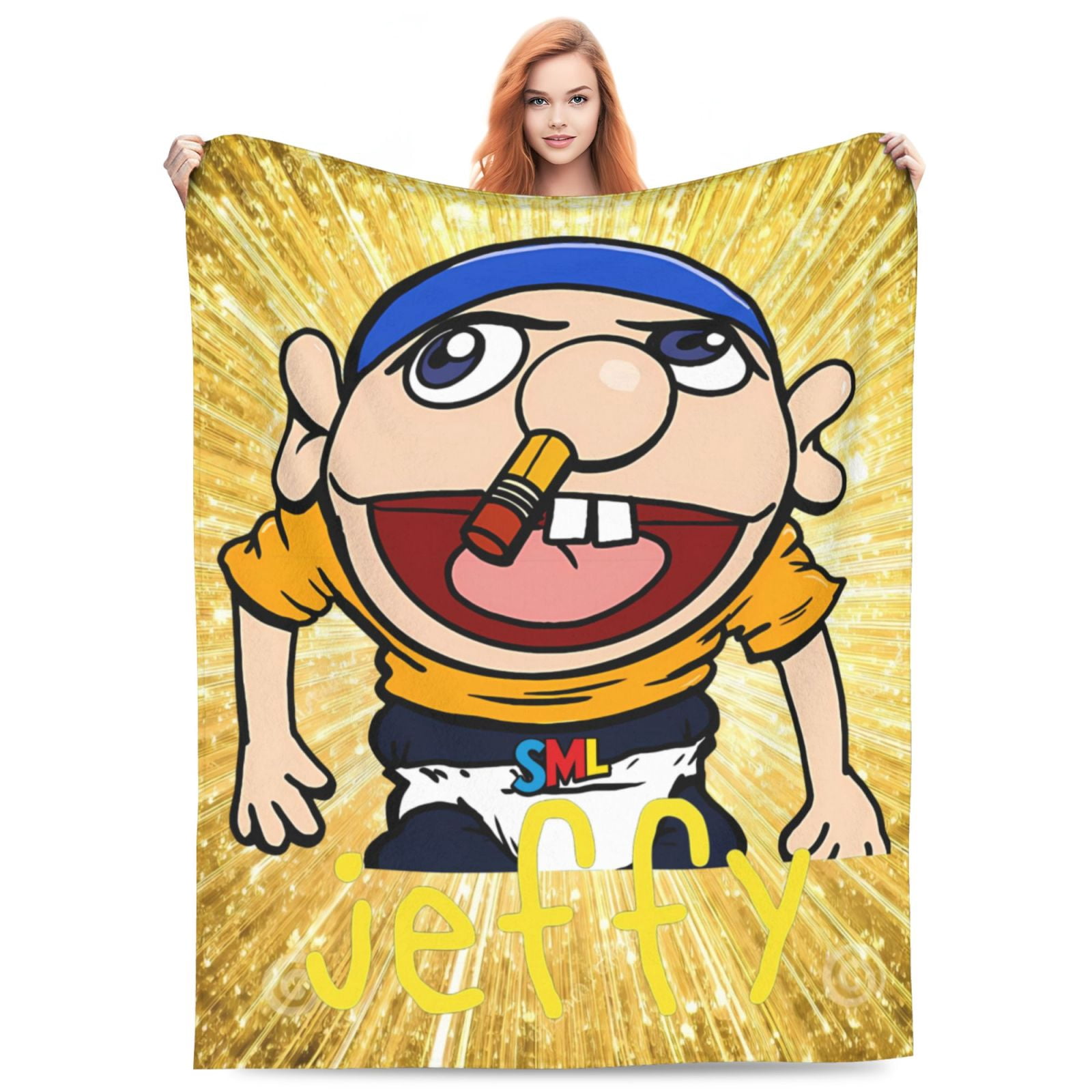 SML Jeffy Throw Blanket Couch Bed Sofa Soft Lightweight Warm Cozy ...