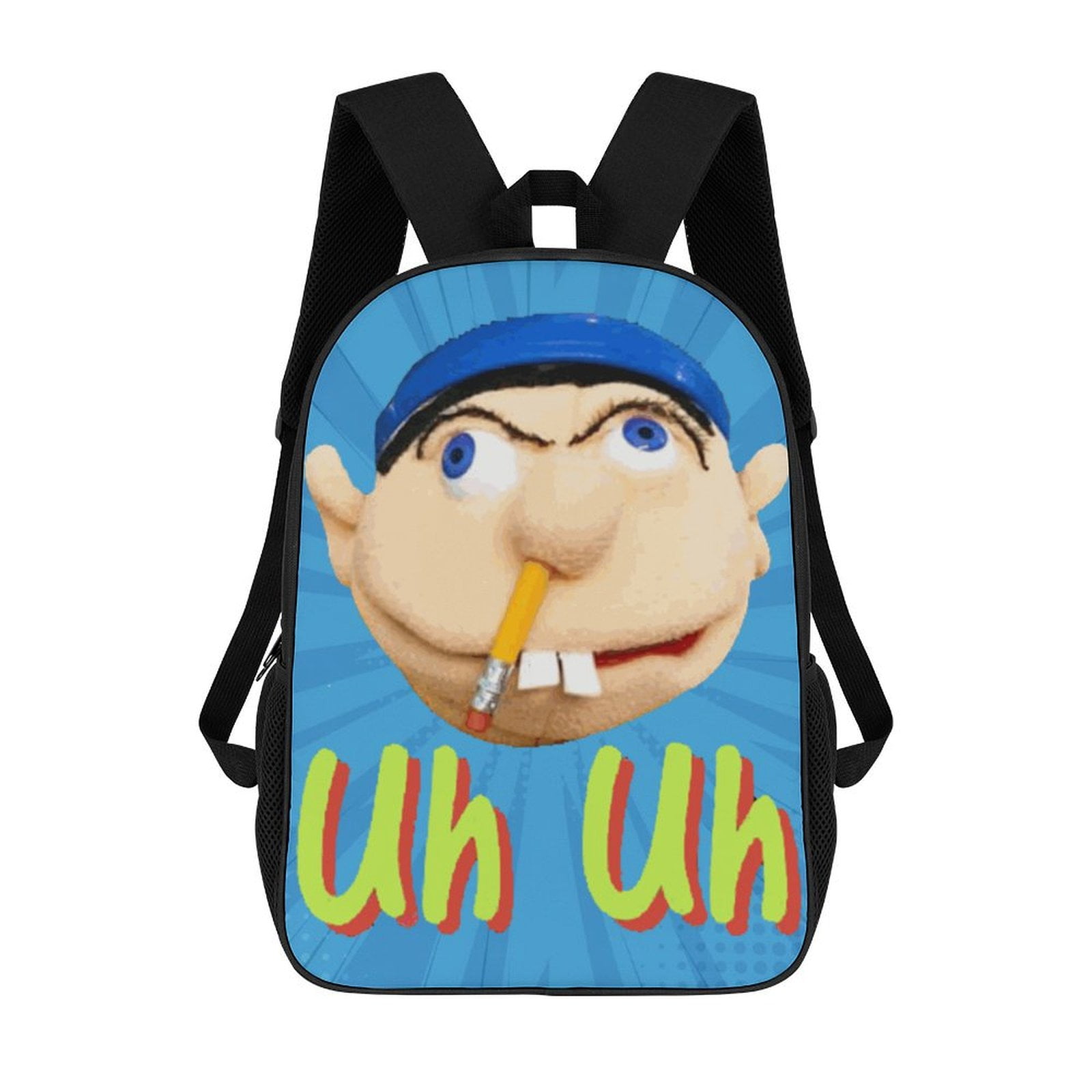 SML Jeffy Uh School Bag Backpack Multipurpose Daypack Adjustable Shoulders Satchel Bookbag ...