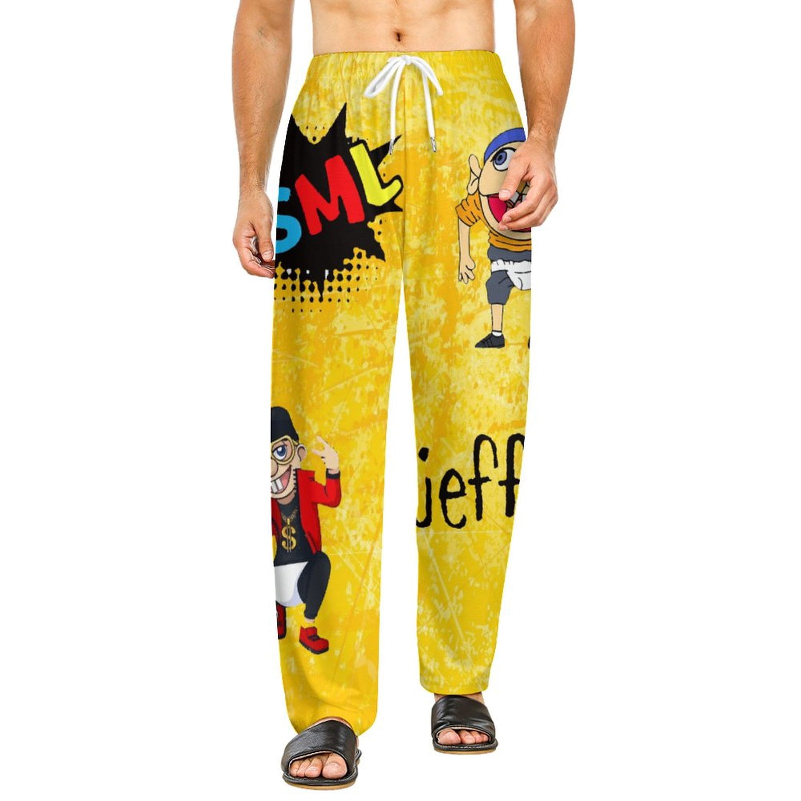SML Jeffy Unisex Pajama Pants Bottoms Daily Cozy Soft Lounge Sleep ...