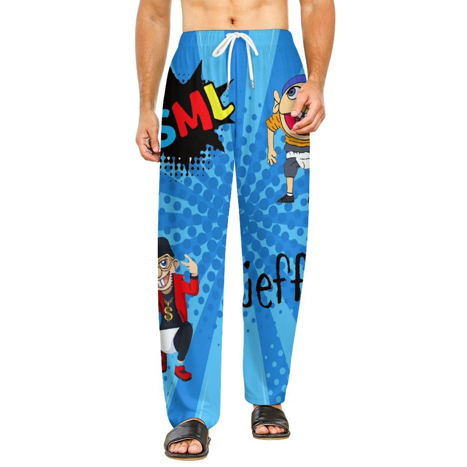 SML Jeffy Unisex Pajama Pants Bottoms Daily Cozy Soft Lounge Sleep Pajamas Pants Adult Long ...