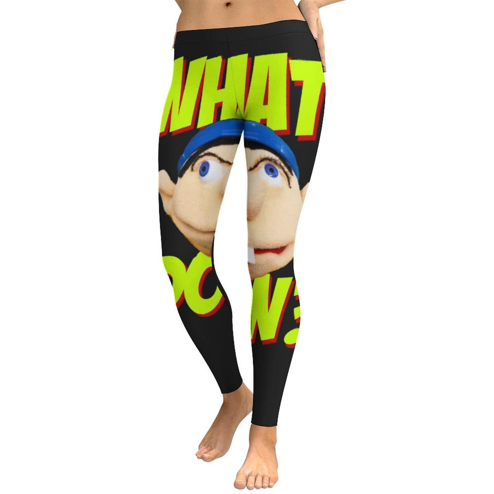 SML Jeffy Women's Yoga Pants High Waisted Tummy Control Non See-Through ...