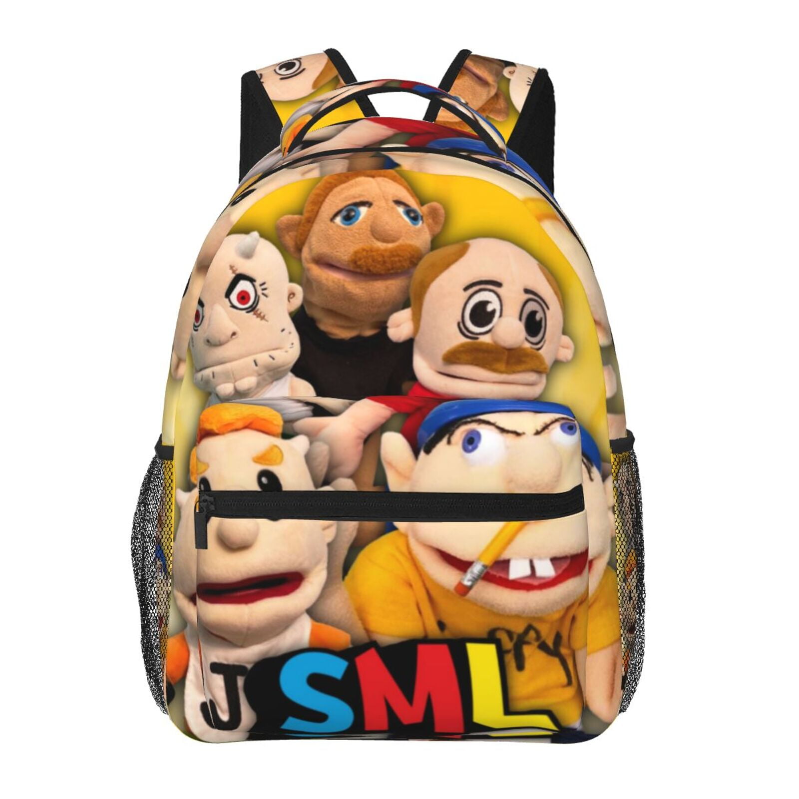 SML Movie Jeffy Adjustable Laptop Backpack School Student Book Bag ...