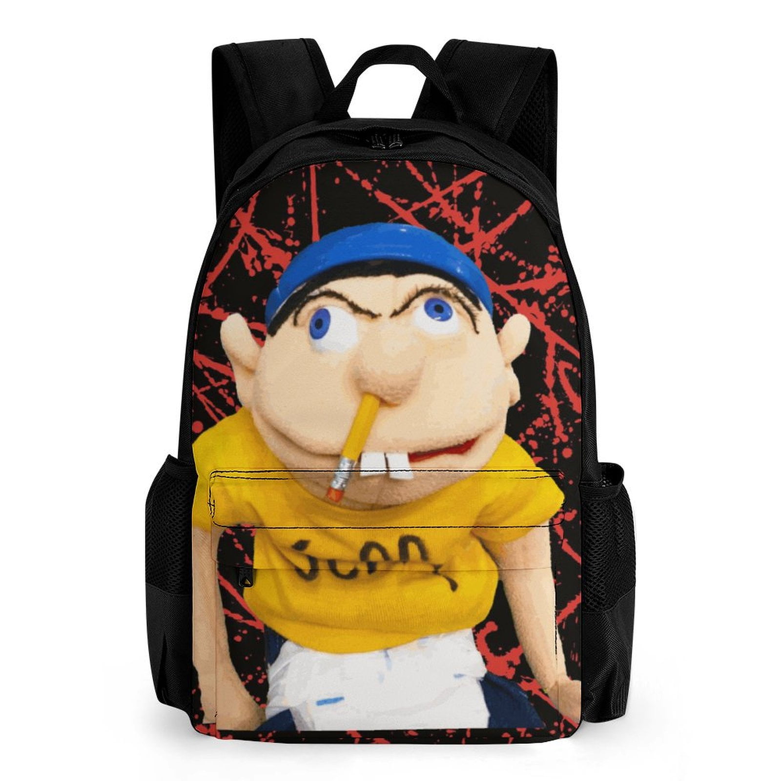 SML Movie Jeffy Backpack Laptop Bag Large Capacity Multipurpose Daypack ...