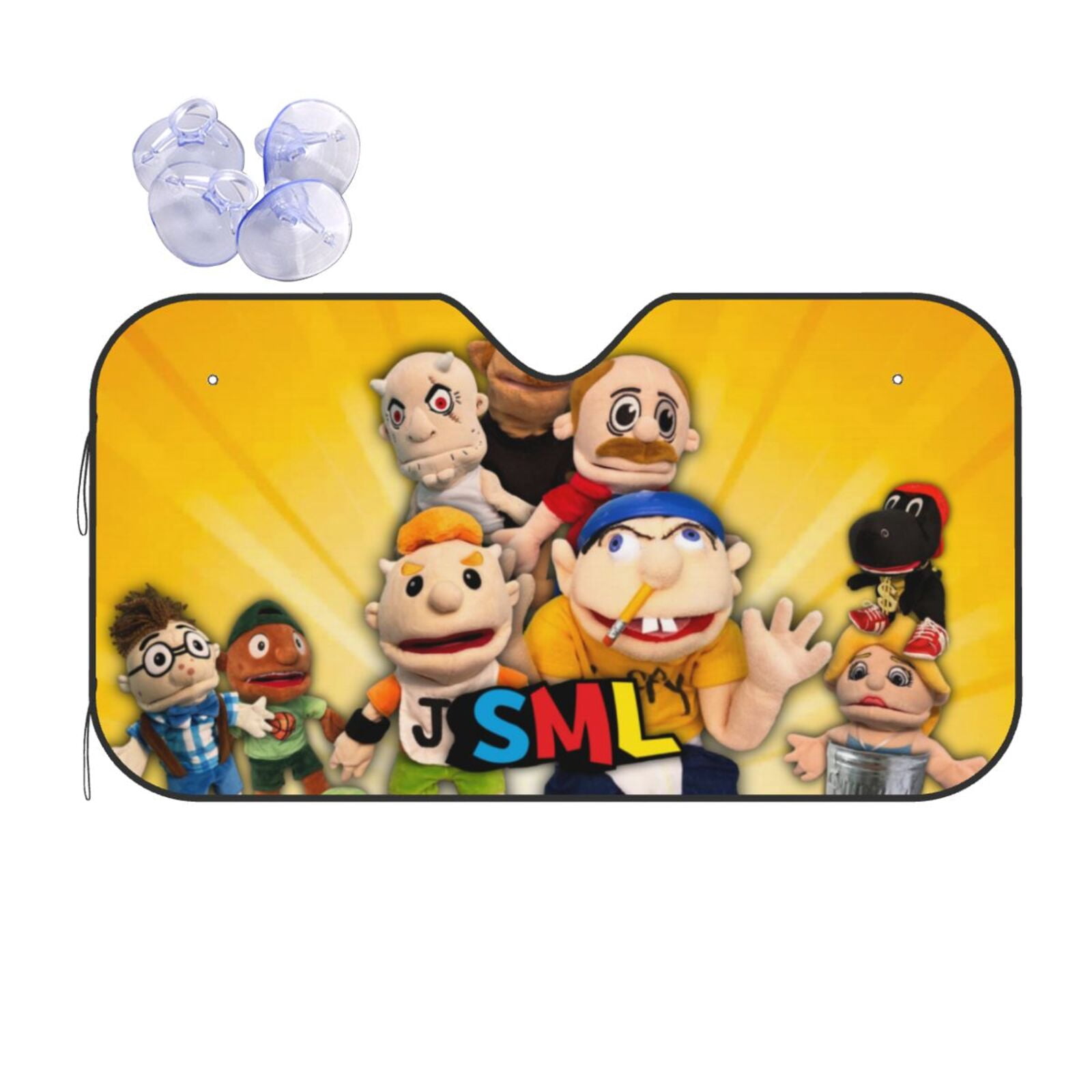 SML Movie Jeffy Car Sunshade Automotive Front Window Visor Keep Your ...